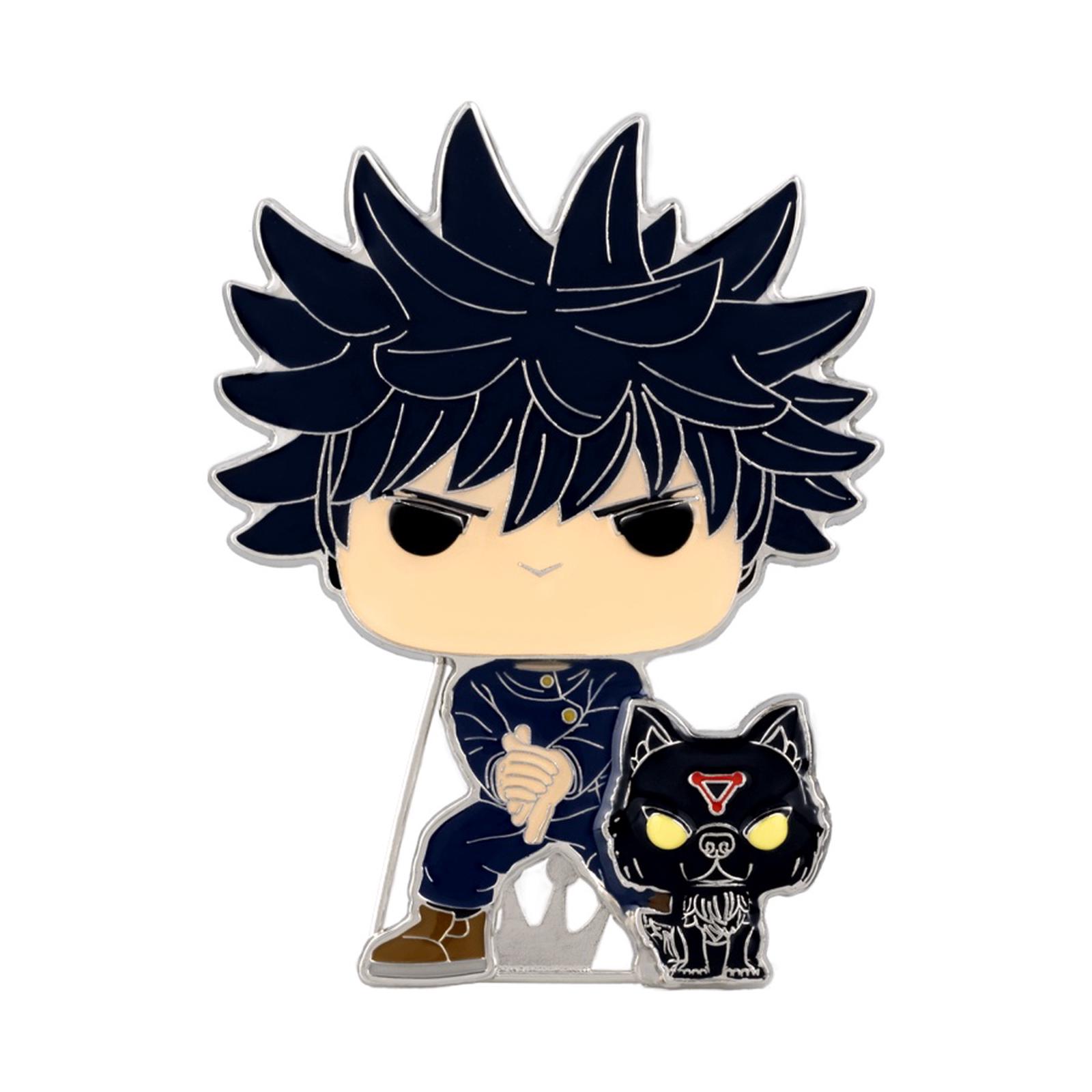Buy Jujutsu Kaisen - Megumi Fushiguro Enamel Pop! Pin - 4 Inch - MyDeal Australia