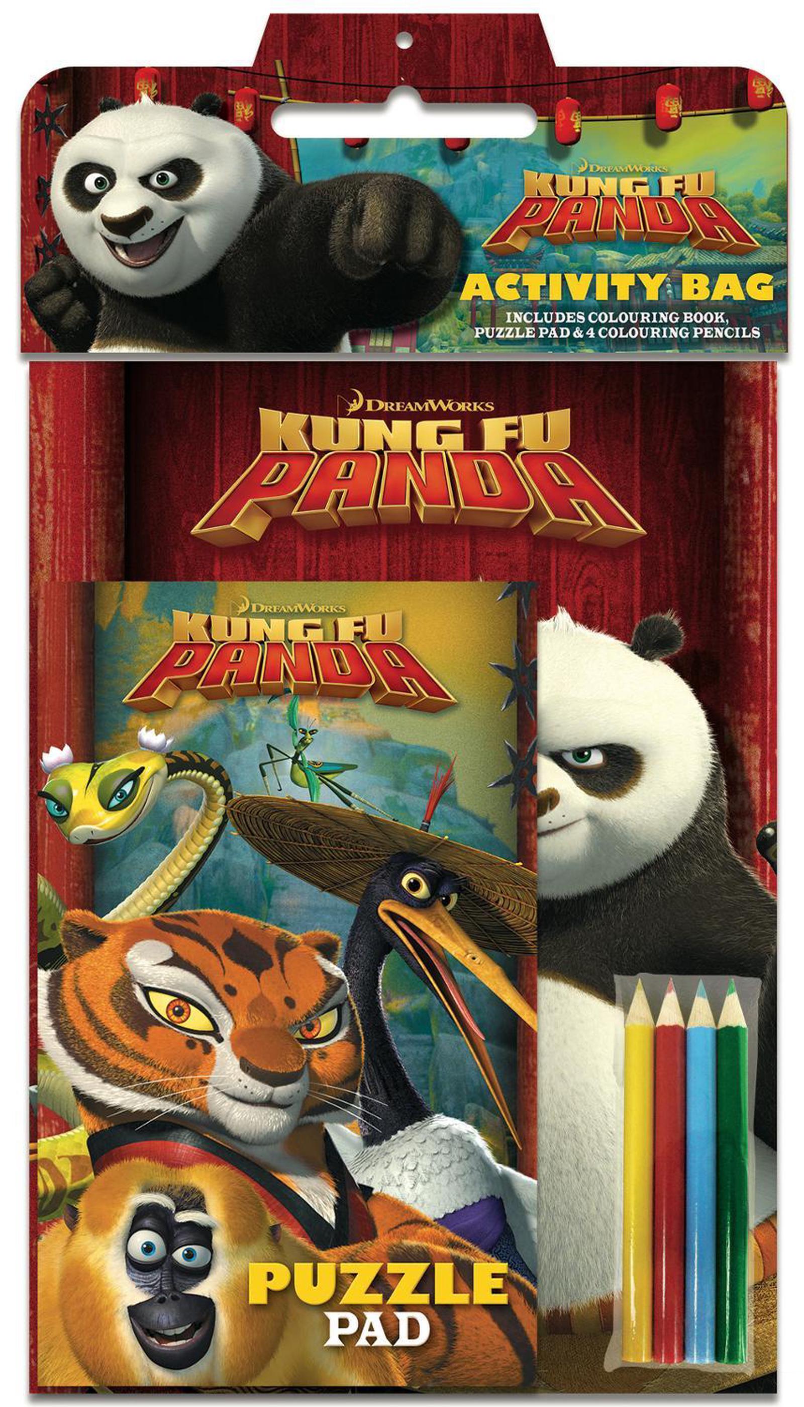 Buy Kung Fu Panda: Activity Bag (DreamWorks) - MyDeal Australia