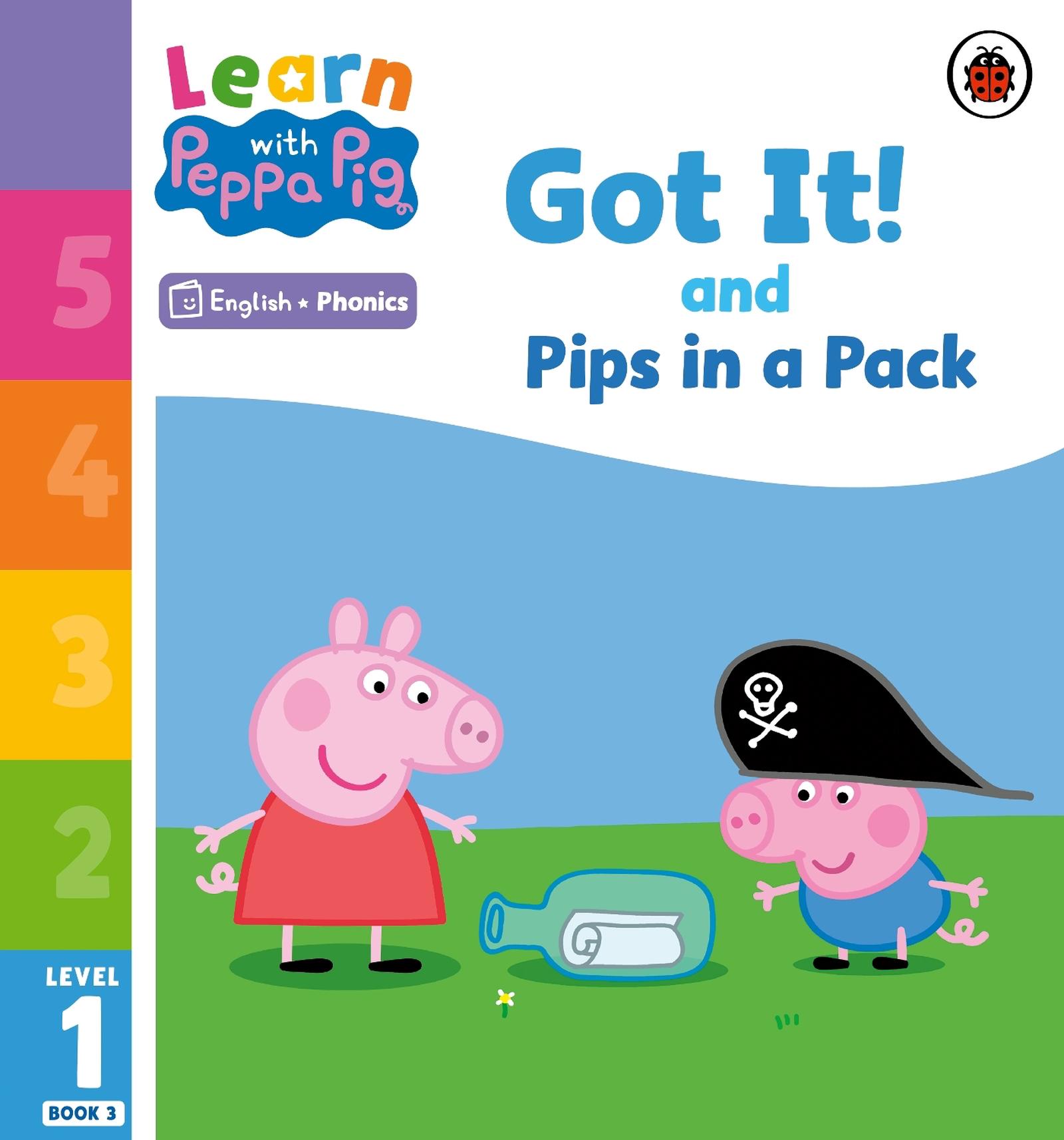 Buy Learn with Peppa Phonics Level 1 Book 3 – Got It! and Pips in a ...