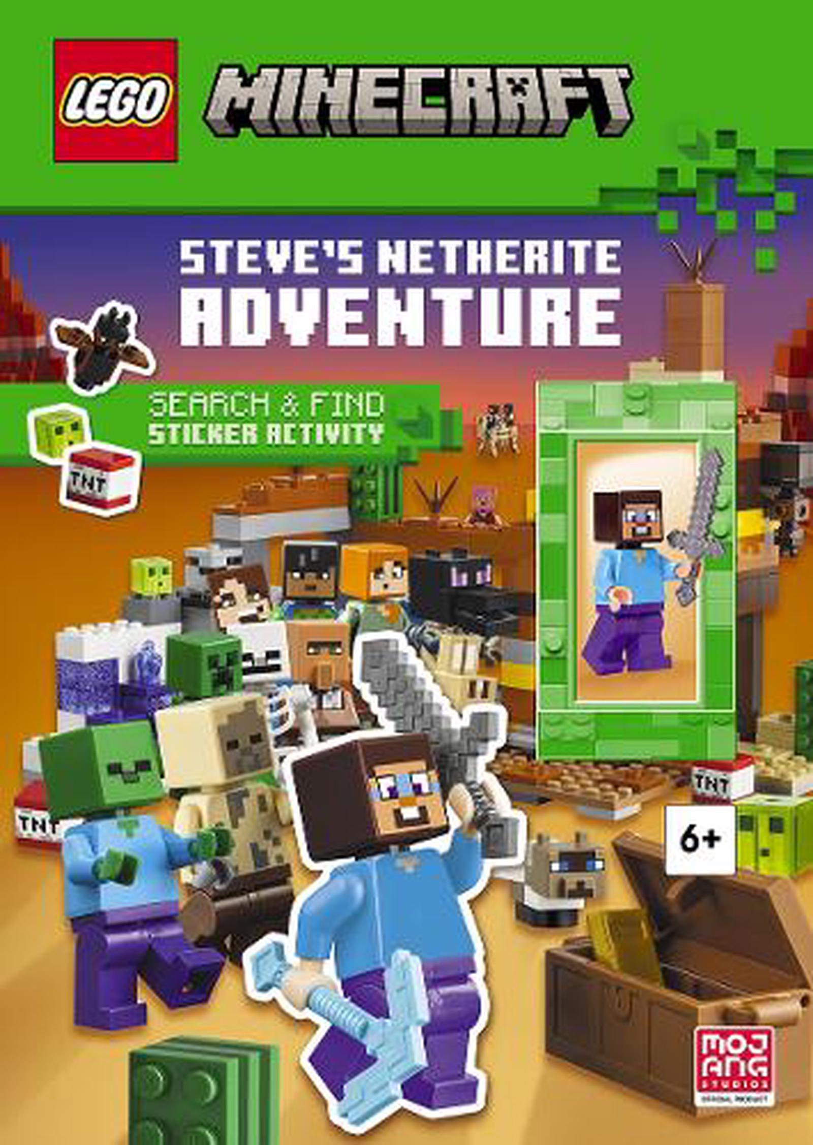 Buy LEGO Minecraft: Steve’s Netherite Adventure - MyDeal Australia