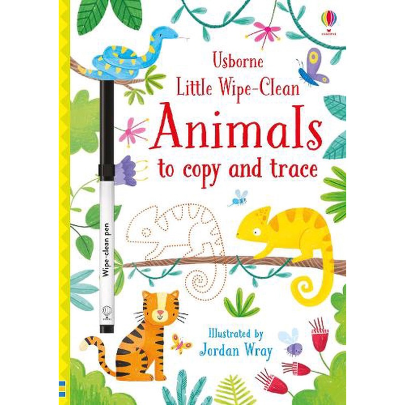 Buy Little Wipe-Clean Animals to Copy and Trace - MyDeal