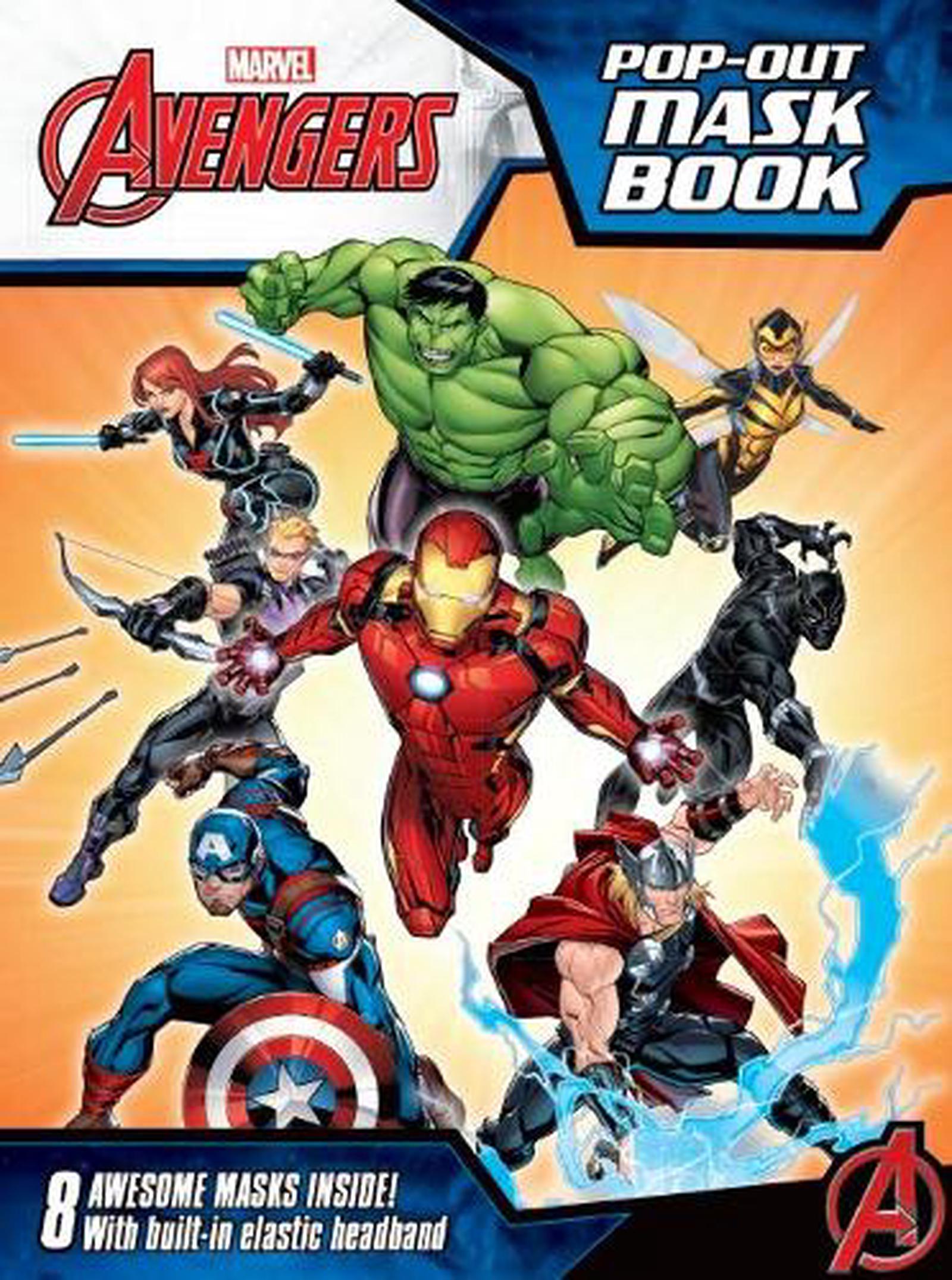 Buy Marvel Avengers: Pop-Out Mask Book - MyDeal Australia