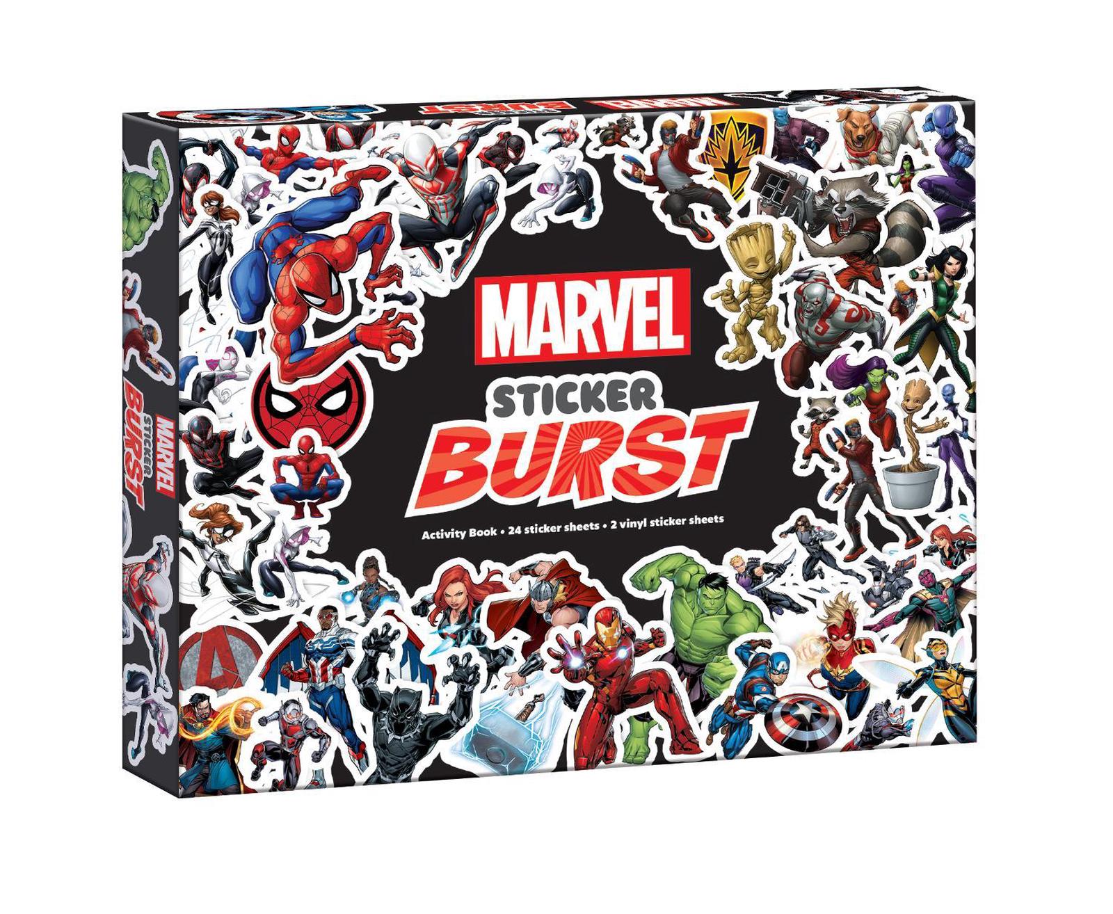 Buy Marvel: Sticker Burst - MyDeal Australia