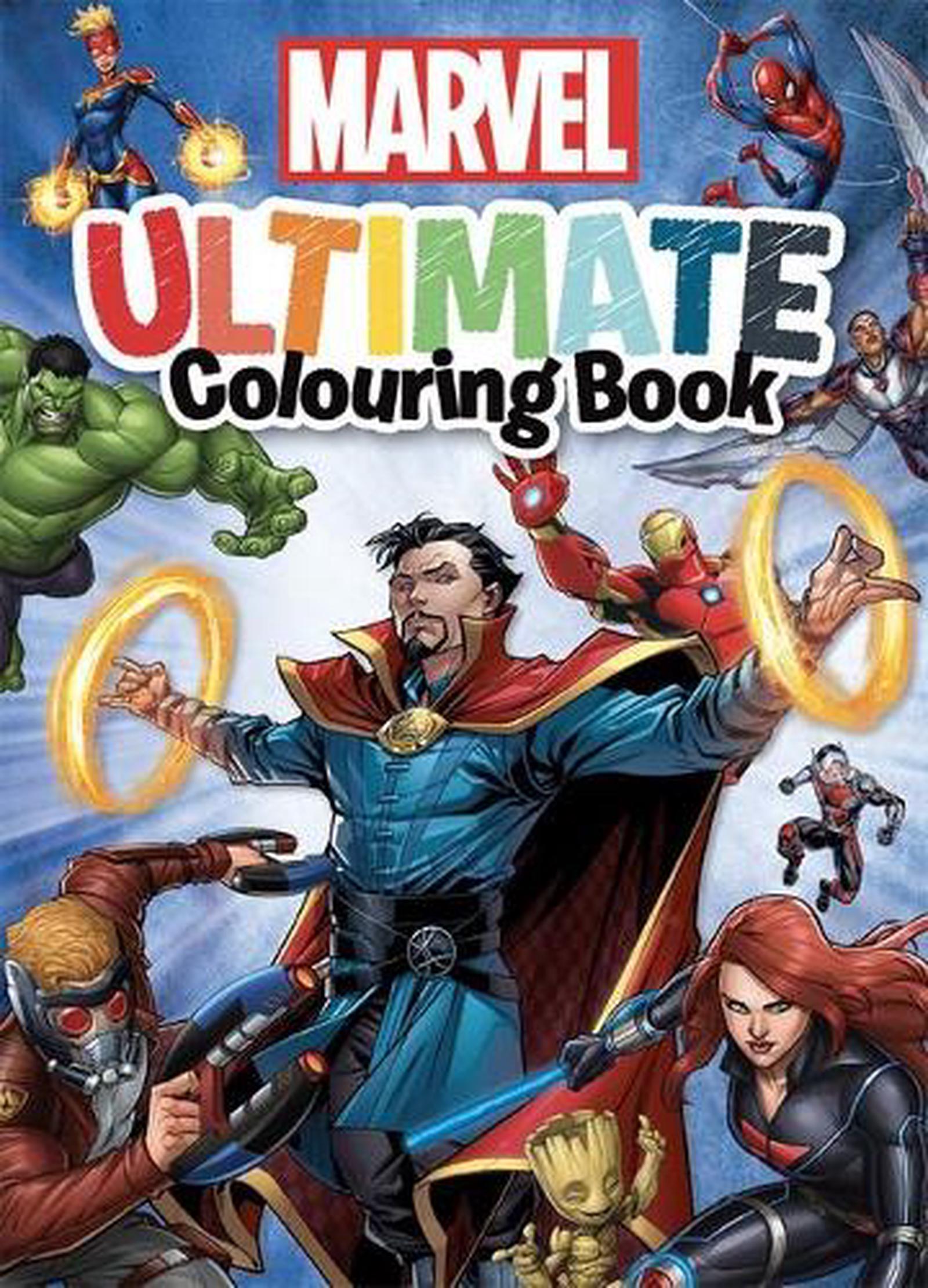 Buy Marvel: Ultimate Colouring Book (Featuring Dr. Strange) - MyDeal ...