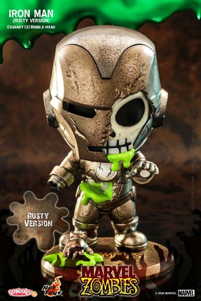 Buy Marvel Zombies - Iron Man Translucent Cosbaby - MyDeal Australia