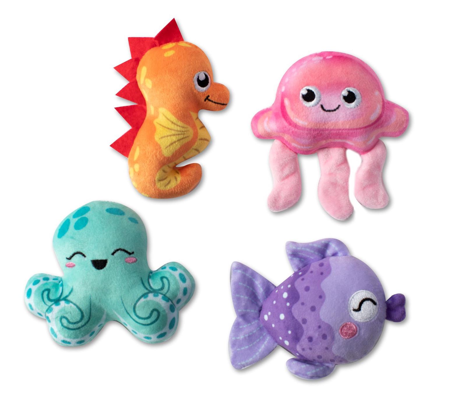 Buy Mini Plush Squeaker Dog Toy, Set of 3 - Its A Water-Ful Life ...