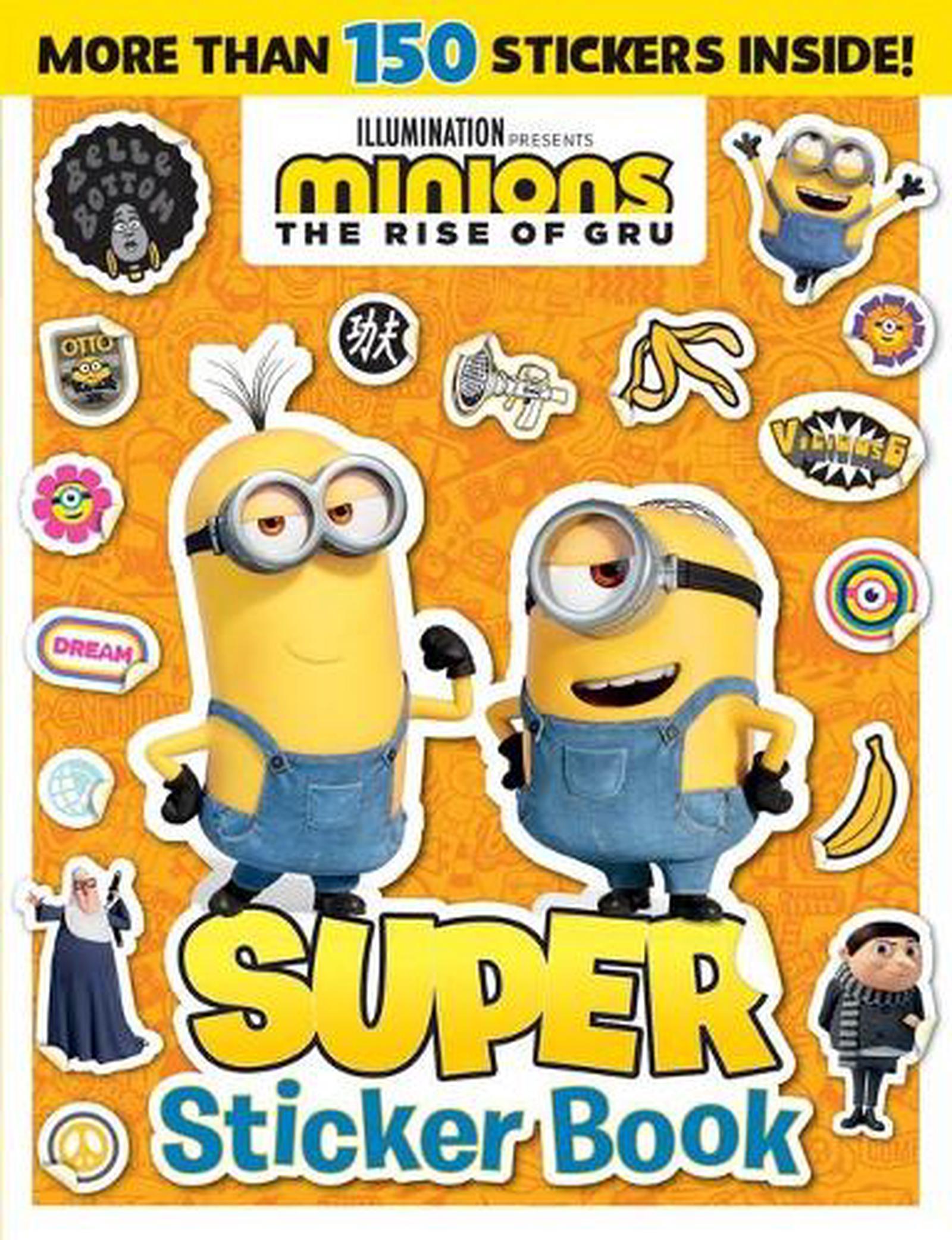 Buy Minions The Rise of Gru: Super Sticker Book (Universal) - MyDeal ...