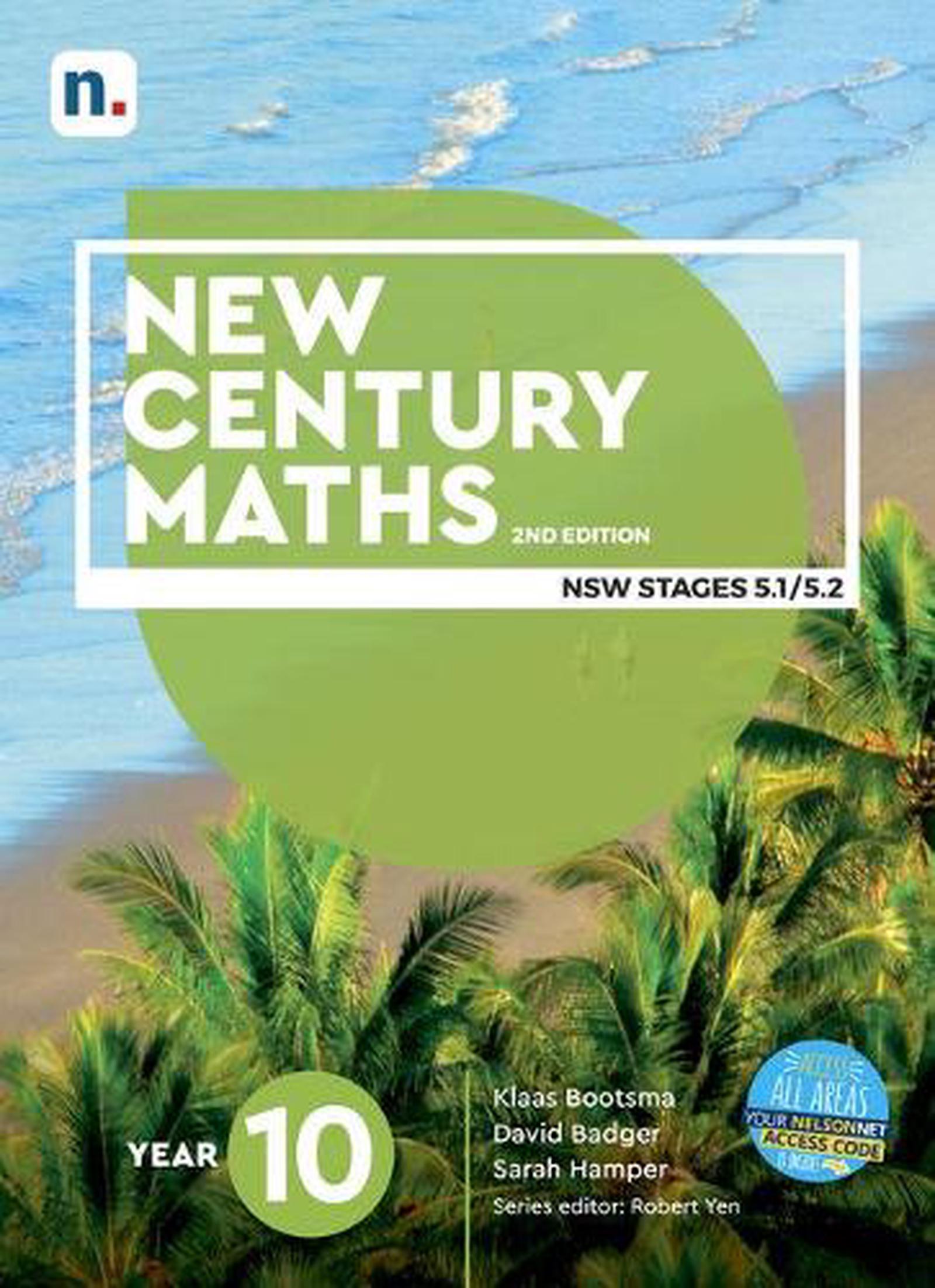 Buy New Century Maths 10 NSW Stages 5.1/5.2 Access code (Student Book ...
