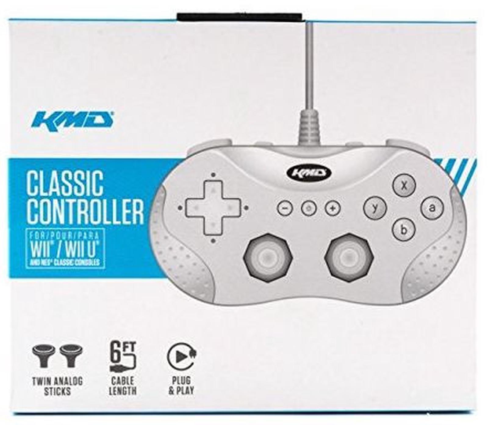 Buy Nintendo Wii U TTX Classic Controller (White) - MyDeal Australia
