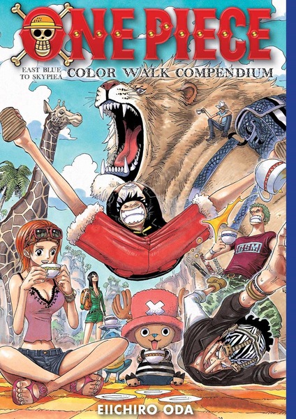 Buy One Piece Color Walk Compendium: East Blue to Skypiea - MyDeal ...