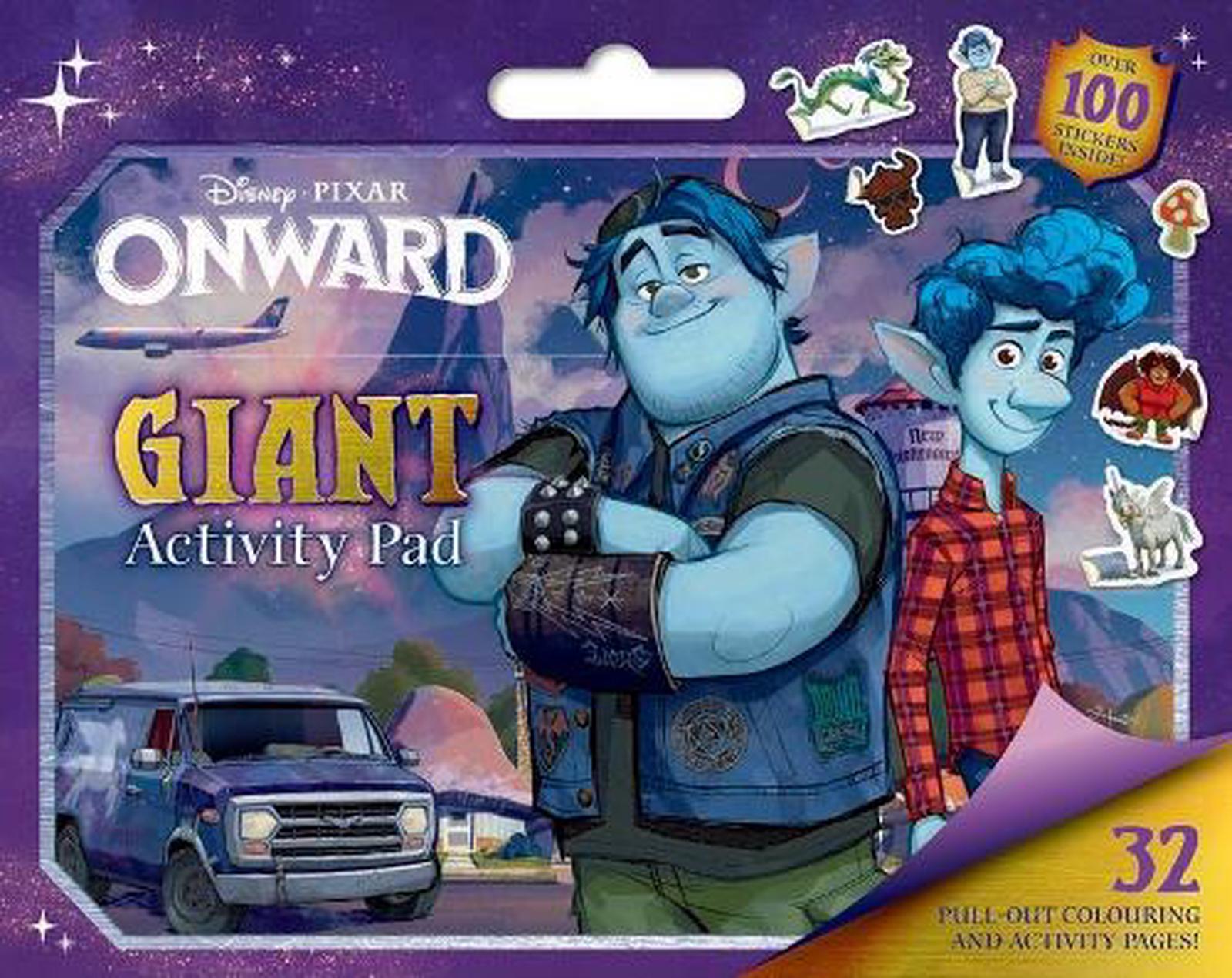 Buy Onward: Giant Activity Pad (Disney-Pixar) - MyDeal Australia
