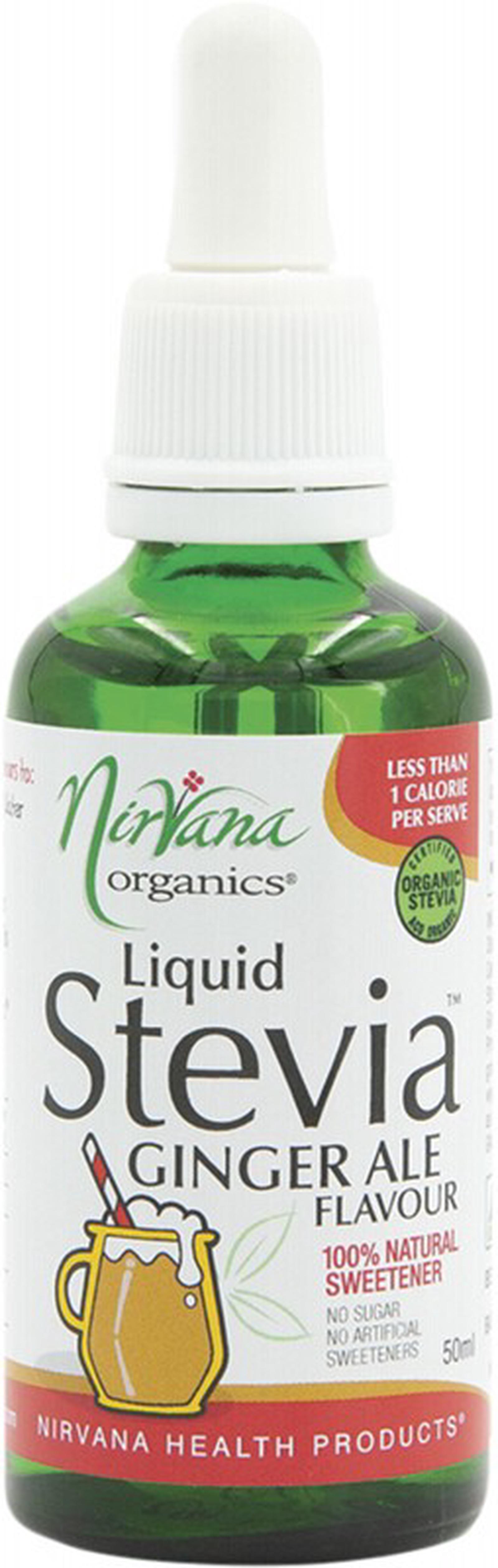 Buy Organics Liquid Stevia Sweetener (Ginger Ale) - 50mL - MyDeal Australia
