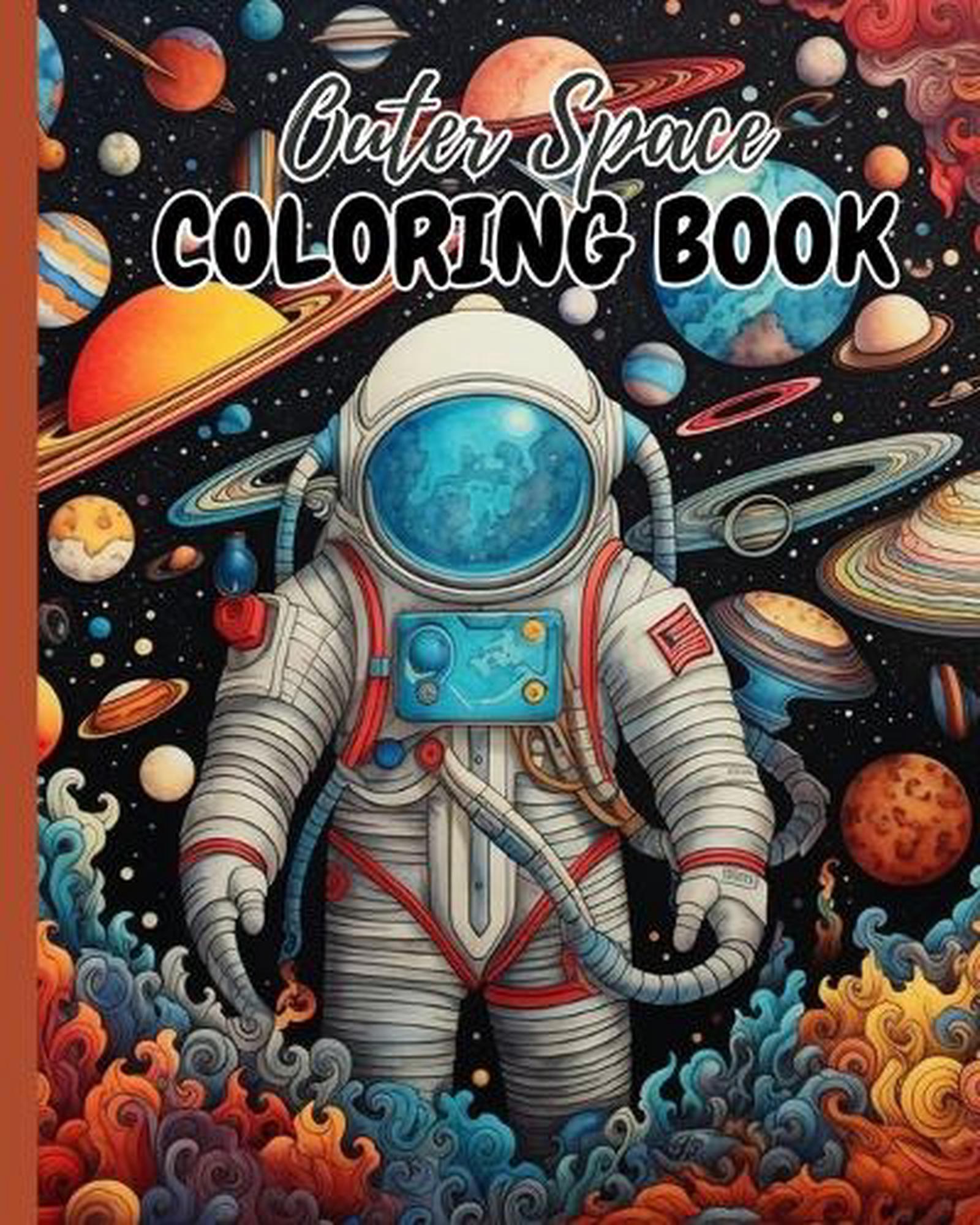 Buy Outer Space Coloring Book - MyDeal Australia