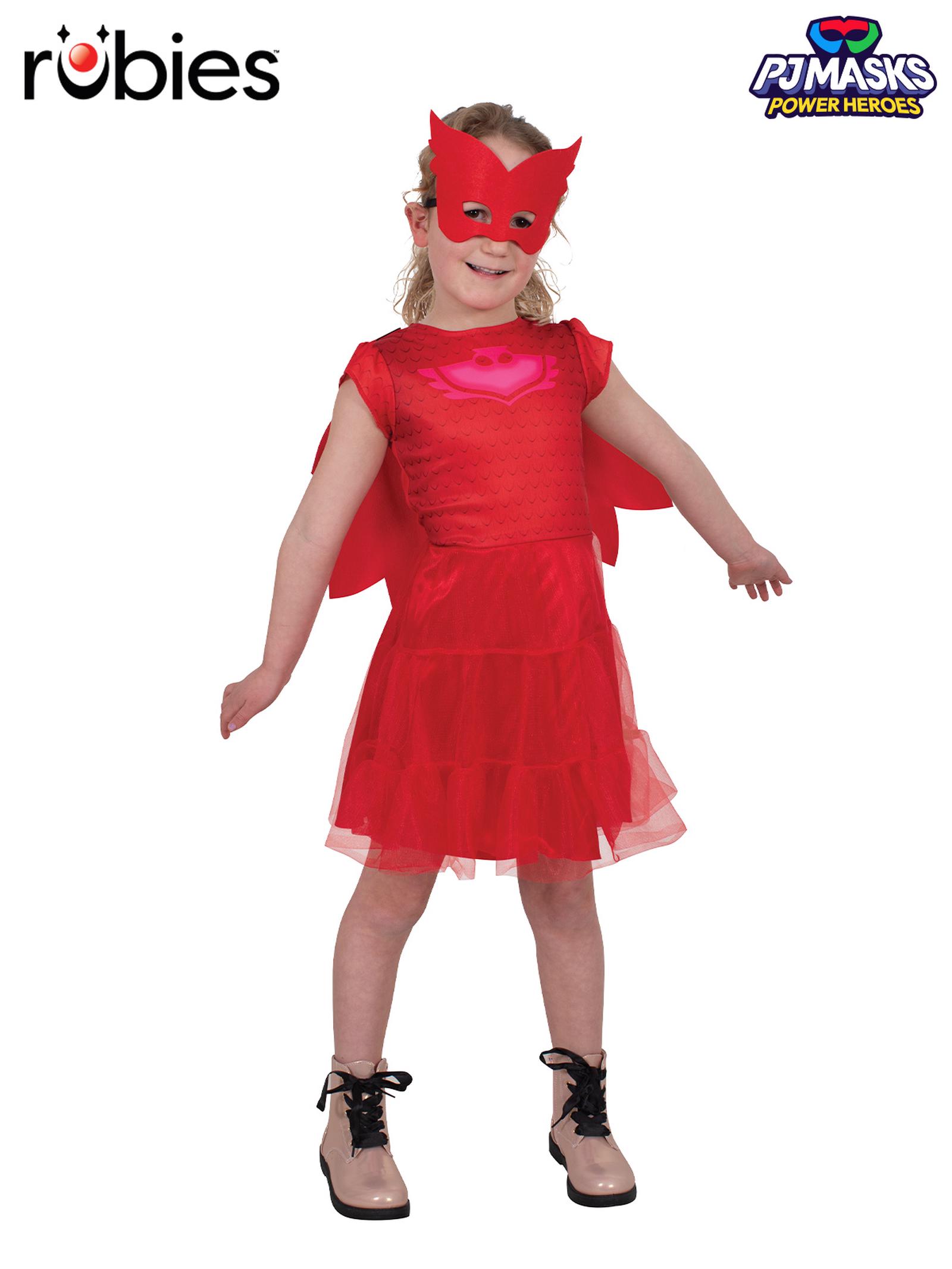 Buy Owlette Pj Masks Costume - 3-5 Years - MyDeal Australia