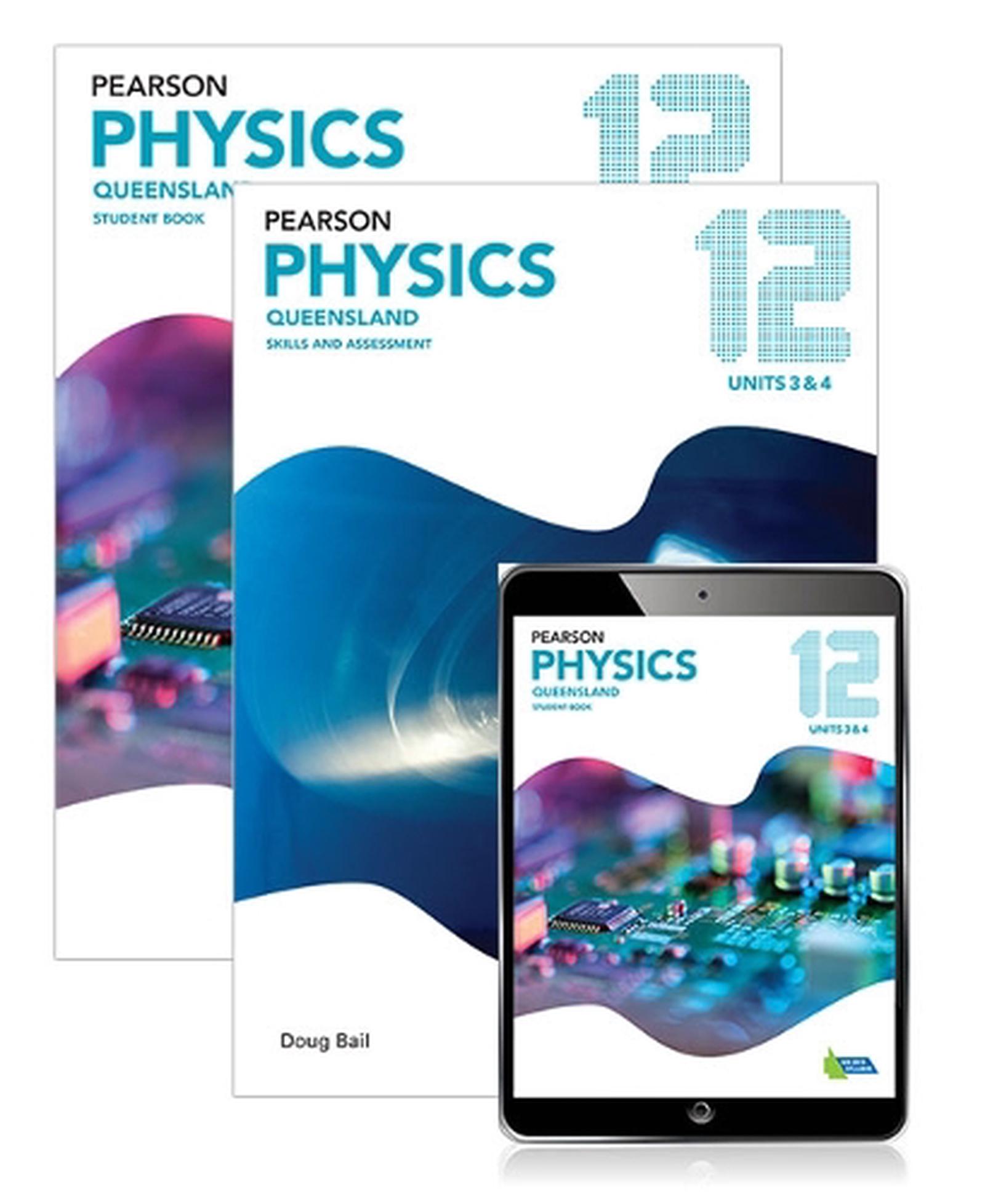 Buy Pearson Physics Queensland 12 Student Book, eBook and Skills & Assessment Book - MyDeal ...