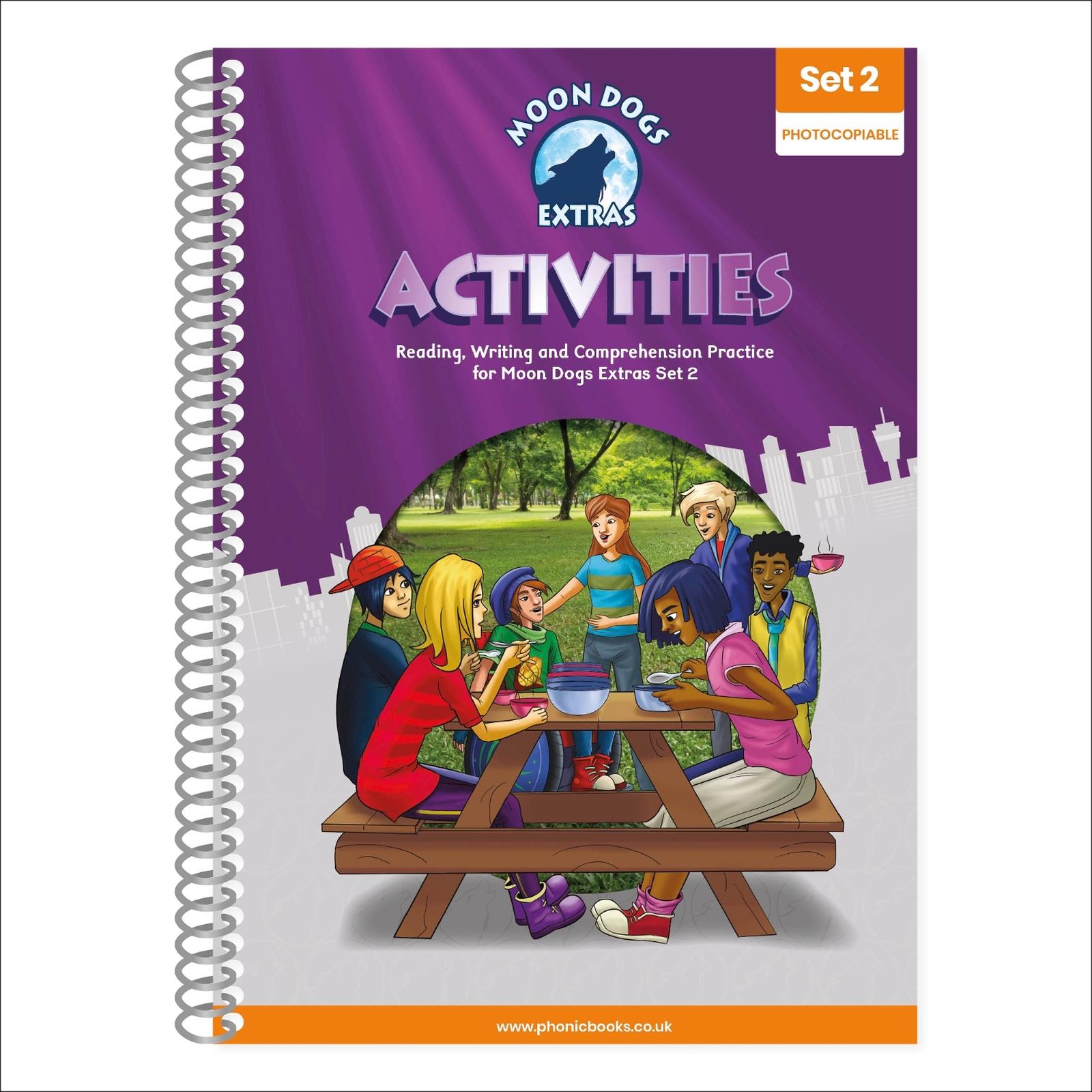 Buy Phonic Books Moon Dogs Extras Set 2 Activities - MyDeal Australia