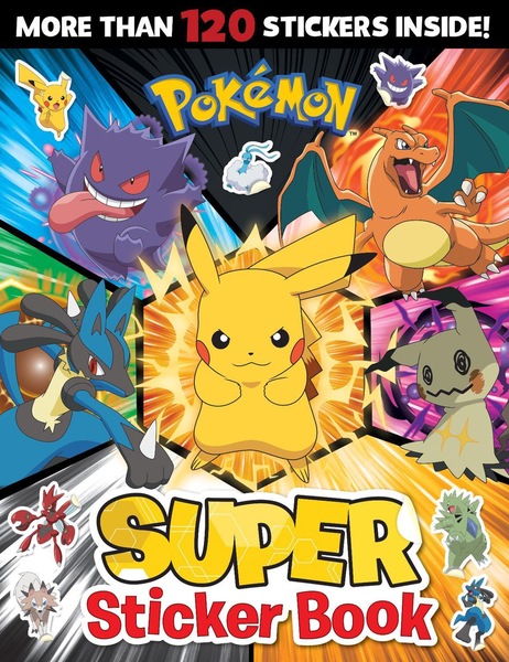 Buy Pokemon Battle: Super Sticker Book - MyDeal Australia