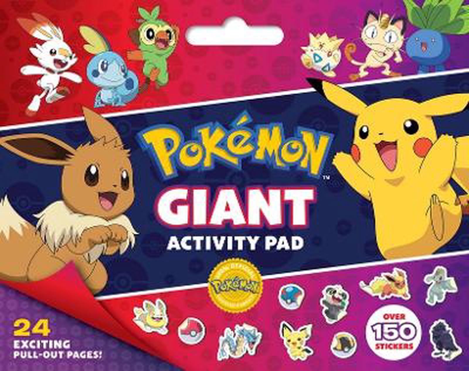 Buy Pokemon: Giant Activity Pad - MyDeal Australia