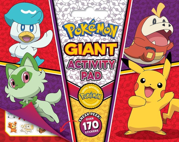 Buy Pokemon: Giant Activity Pad (Featuring Paldea Region) - MyDeal ...