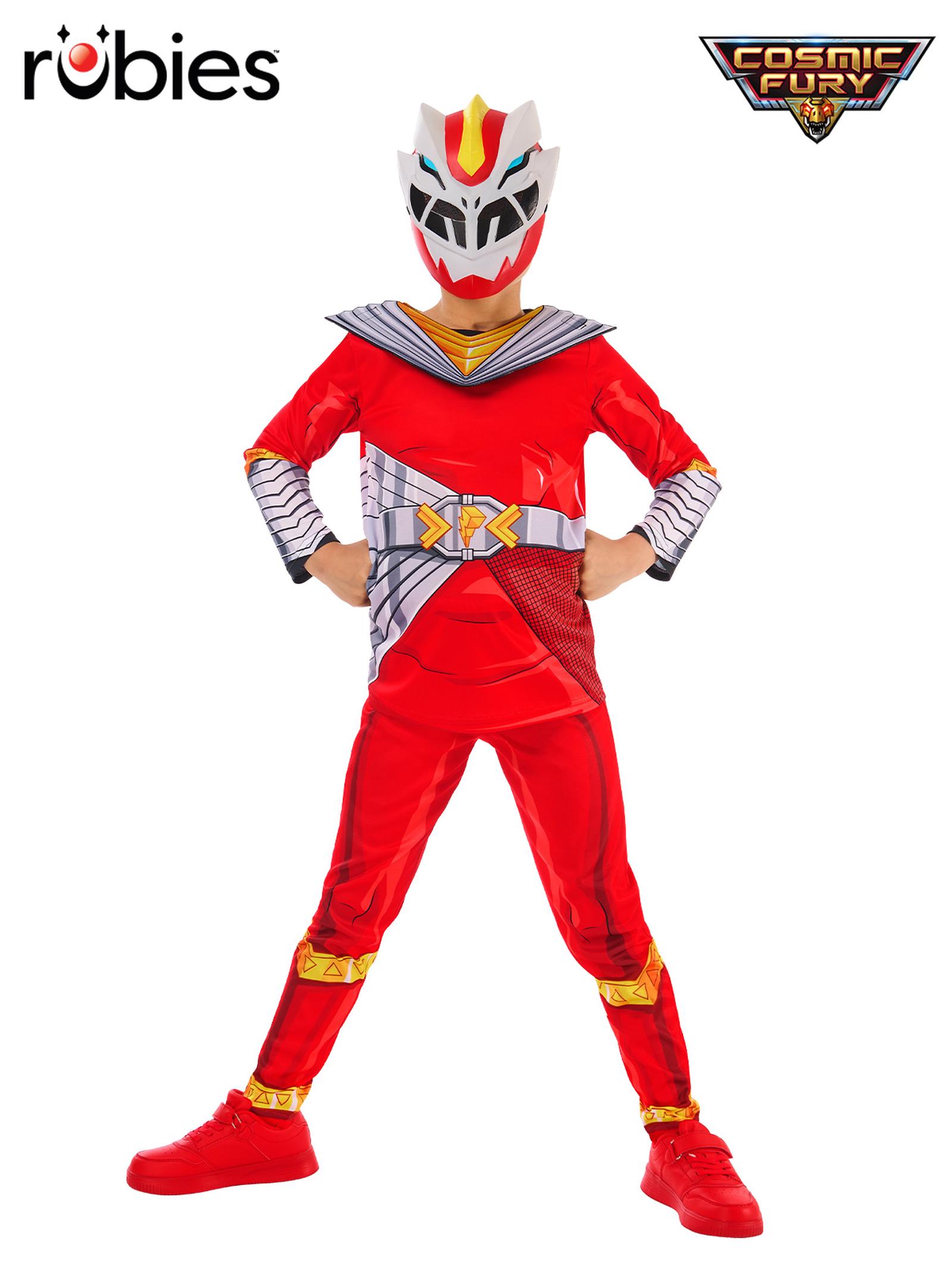 Buy Power Rangers Cosmic Fury Red Ranger Costume - Small - MyDeal Australia