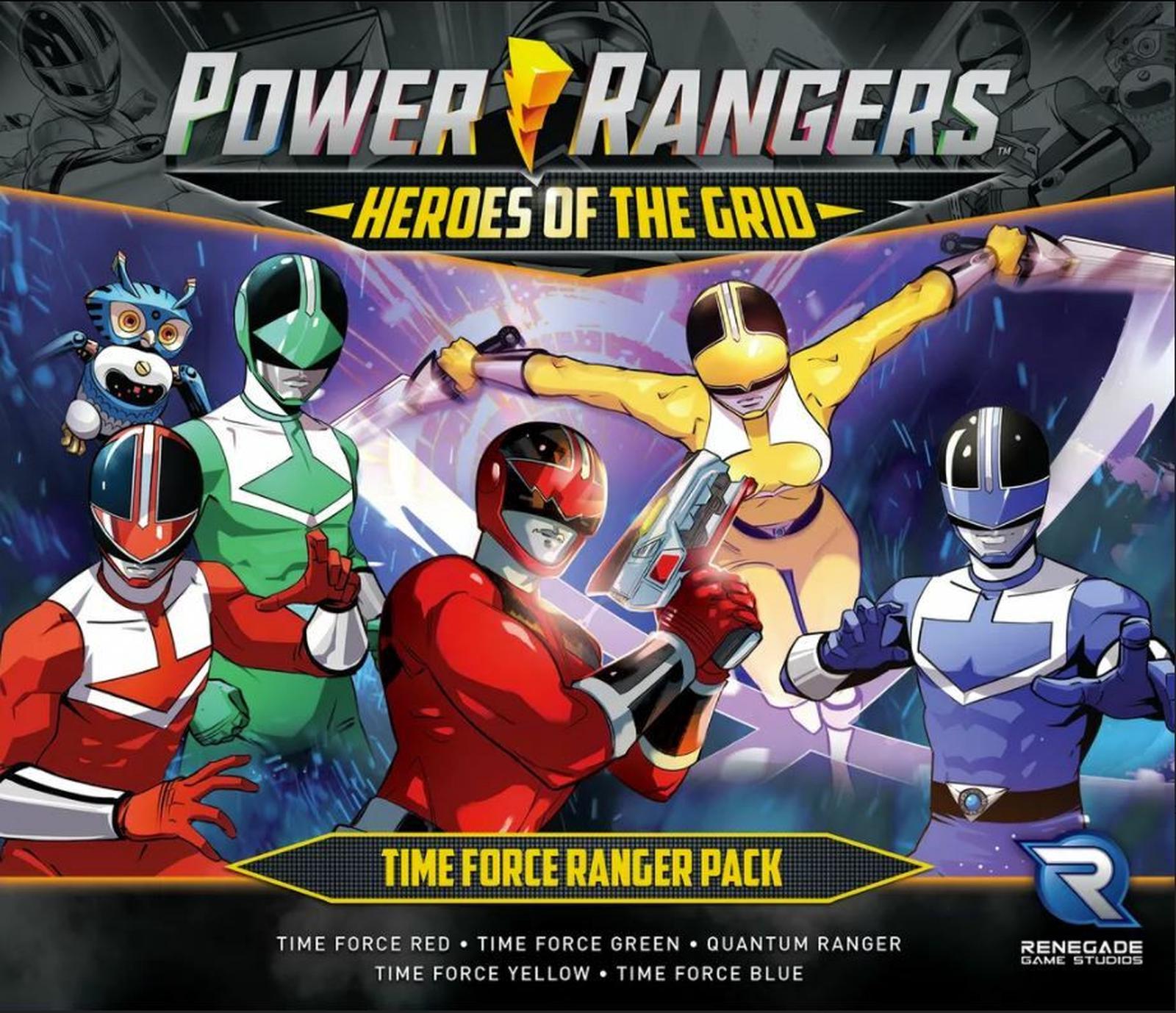 Buy Power Rangers Heroes Of The Grid Time Force Ranger Pack - MyDeal Australia