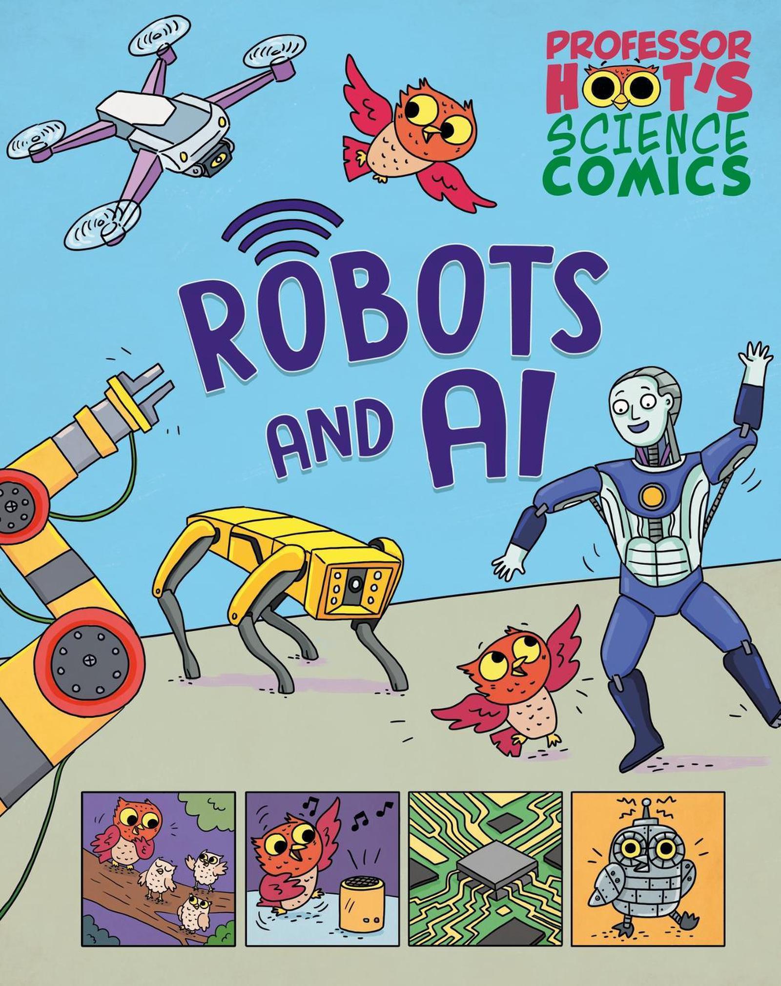 Buy Professor Hoot's Science Comics: Robots and AI - MyDeal Australia