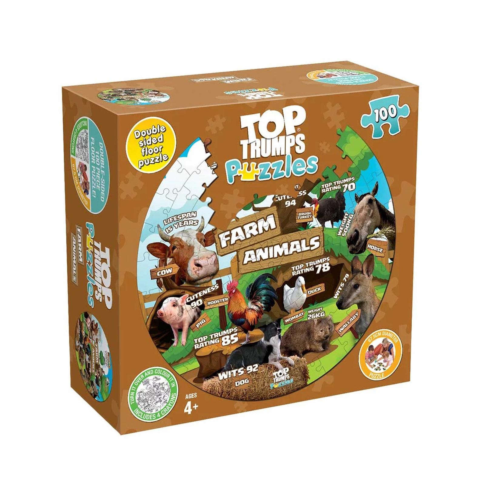 Buy Top Trumps - Puzzle Farm Animals Edition - MyDeal Australia