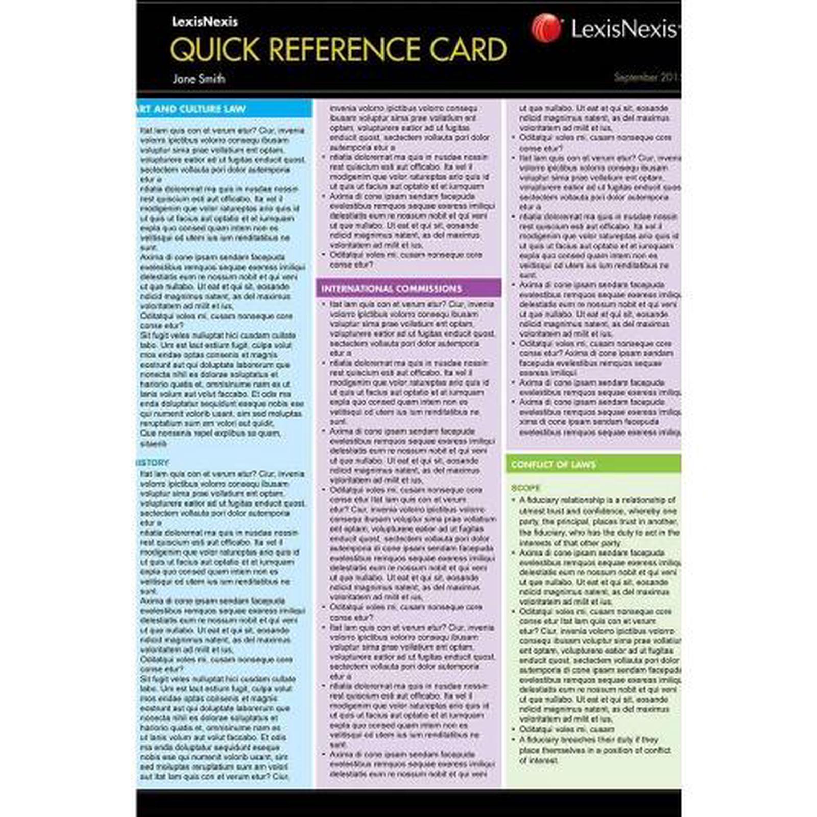 Buy Quick Reference Card: Statutory Interpretation - MyDeal Australia