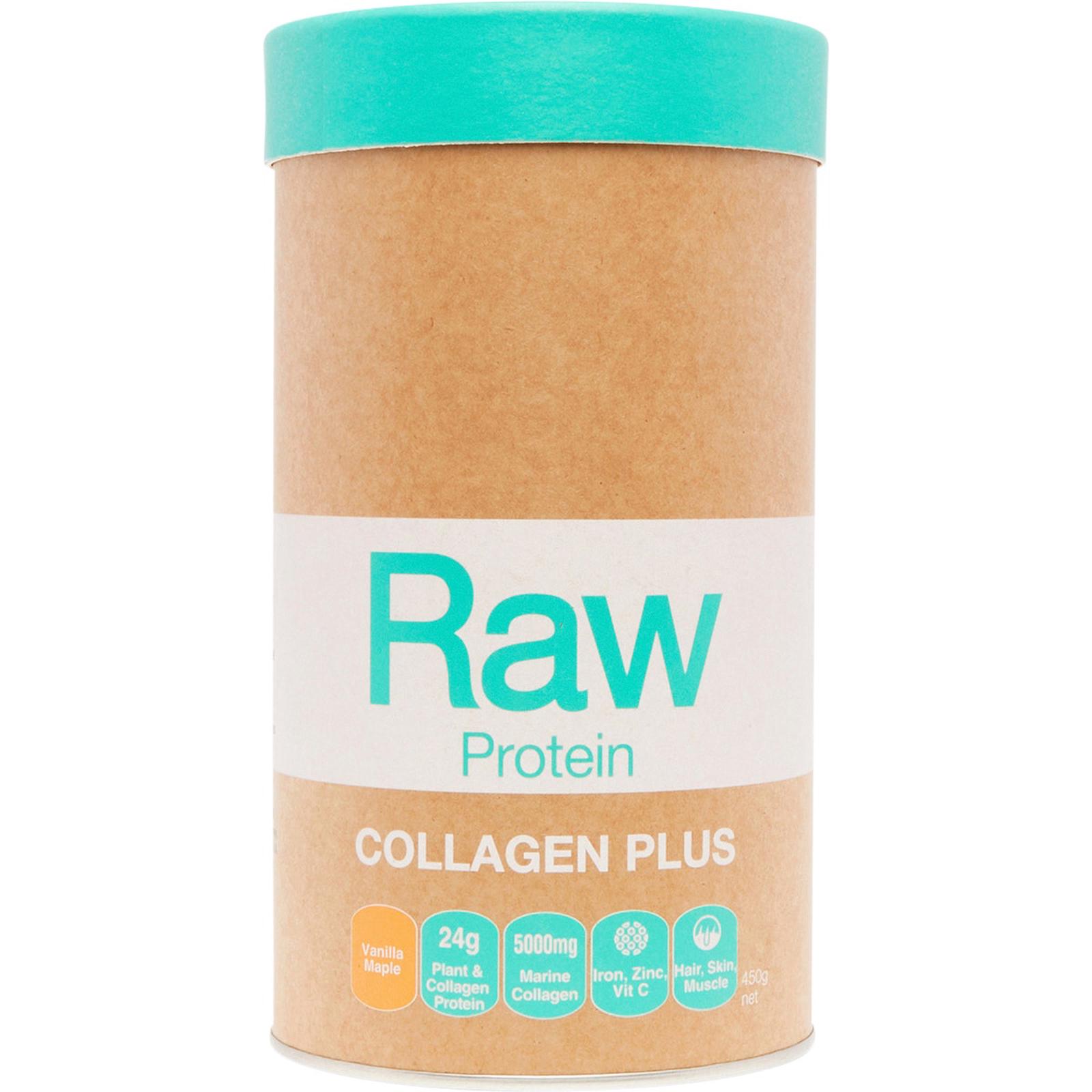 Buy Raw Protein Collagen Plus (Vanilla Maple) - 450g - MyDeal Australia