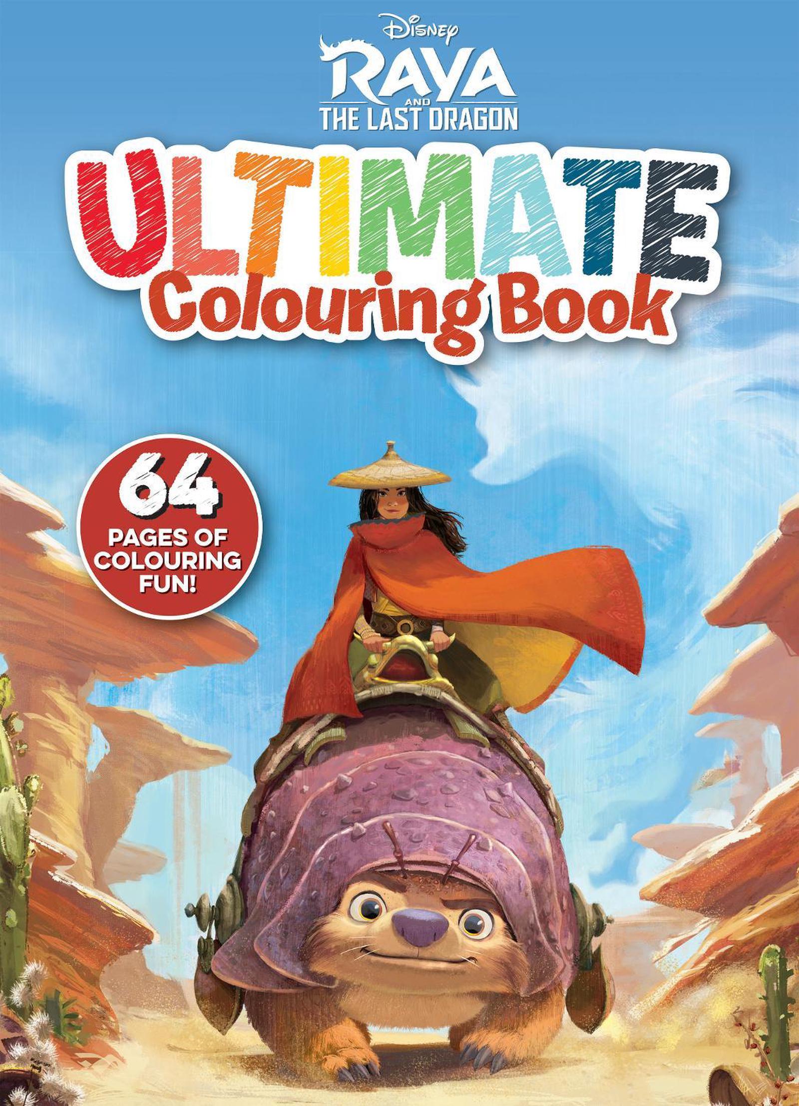 Buy Raya and the Last Dragon: Ultimate Colouring Book (Disney) - MyDeal ...