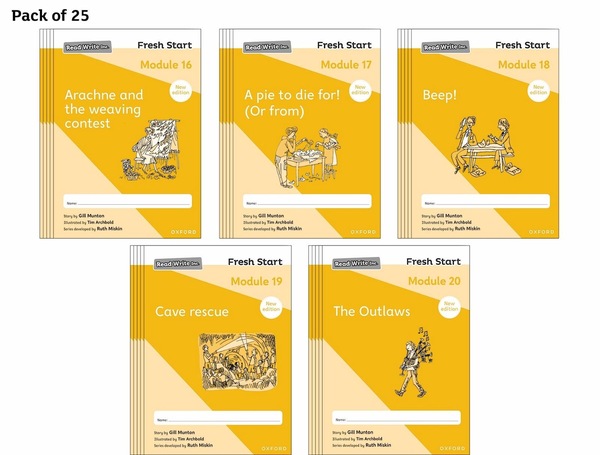 Buy Read Write Inc. Fresh Start: 2024 Modules 16-20 - Pack of 25 ...