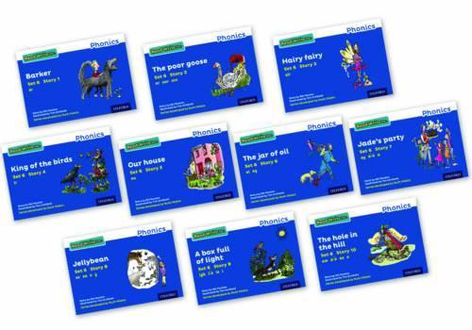 Buy Read Write Inc. Phonics: Blue Set 6 Core Storybooks (Mixed Pack of ...