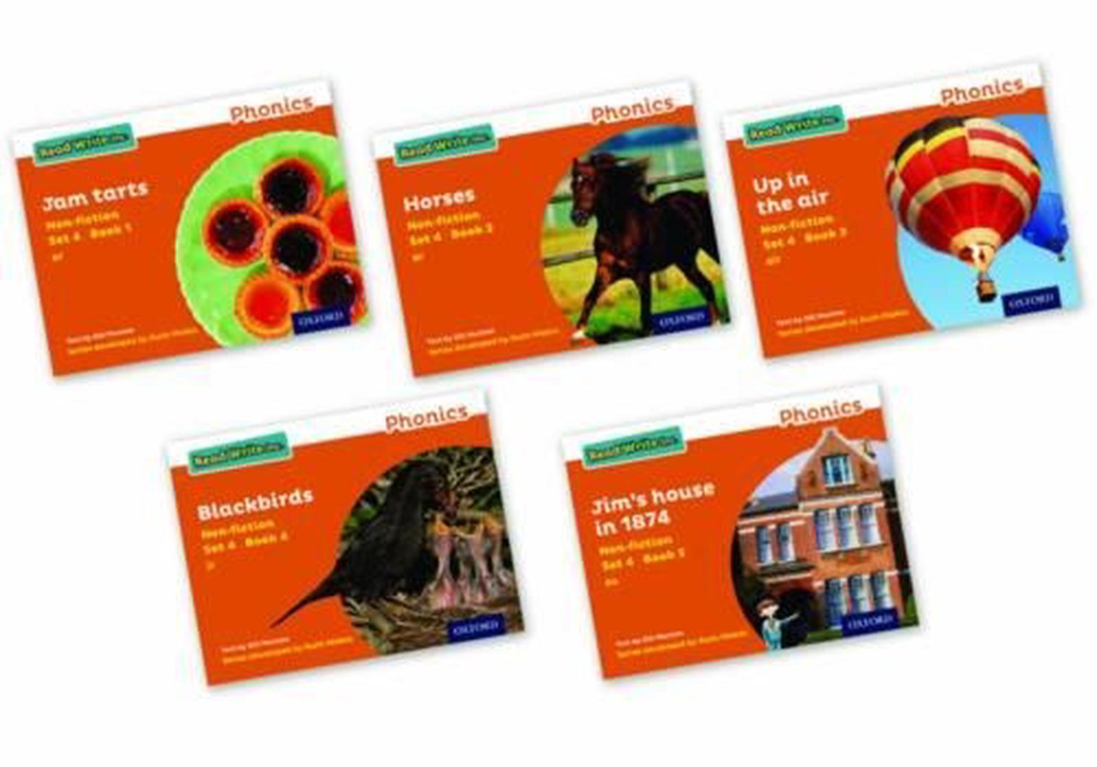 Buy Read Write Inc. Phonics: Orange Set 4 Non-fiction books (Mixed Pack ...