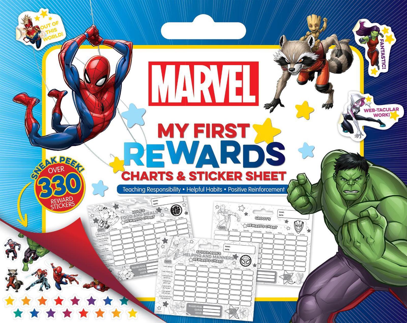 Buy Spider-Man: My First Rewards Charts and Sticker Sheet (Marvel ...