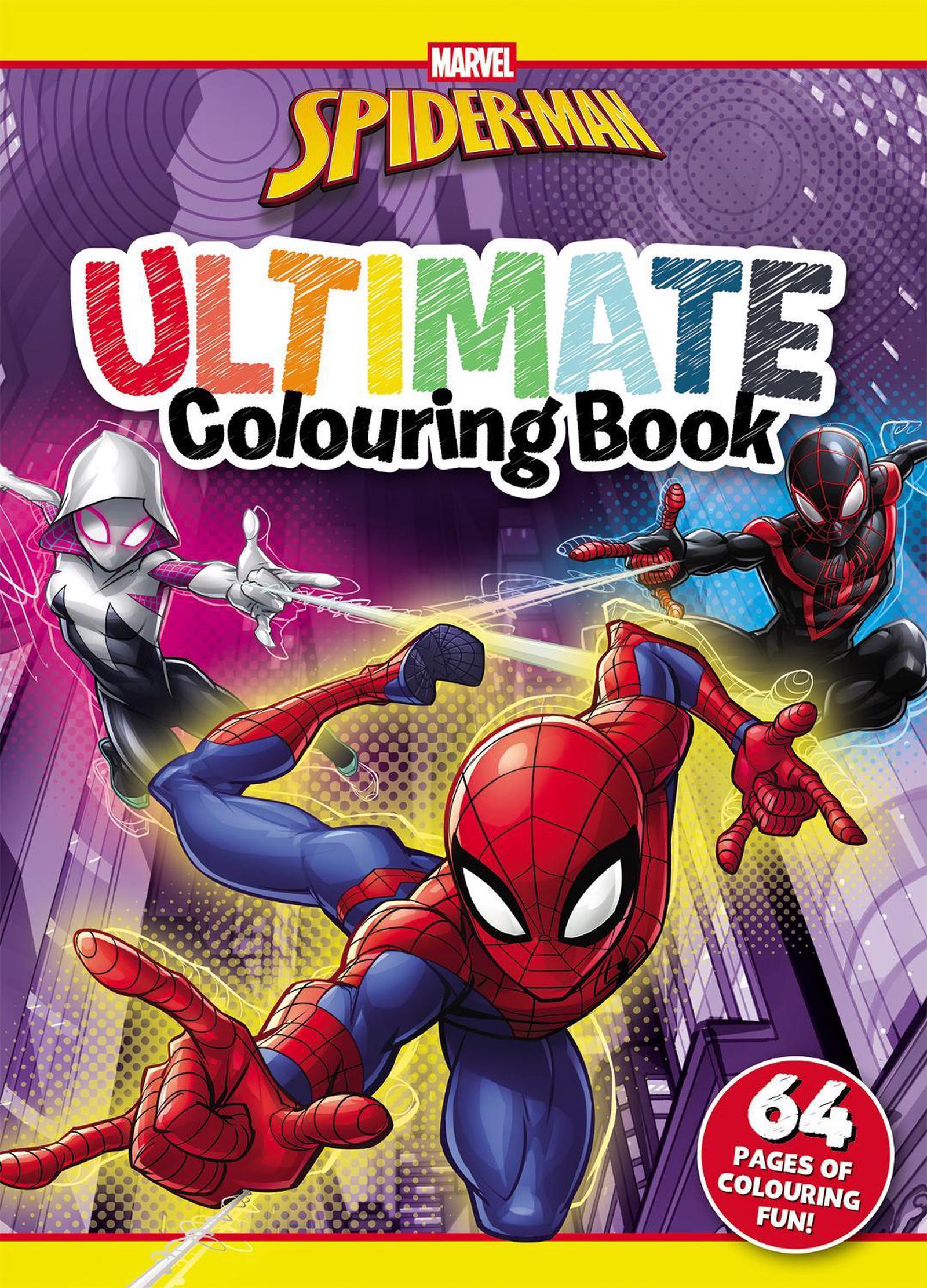 Buy Spider-Man: Ultimate Colouring Book (Marvel) - MyDeal Australia