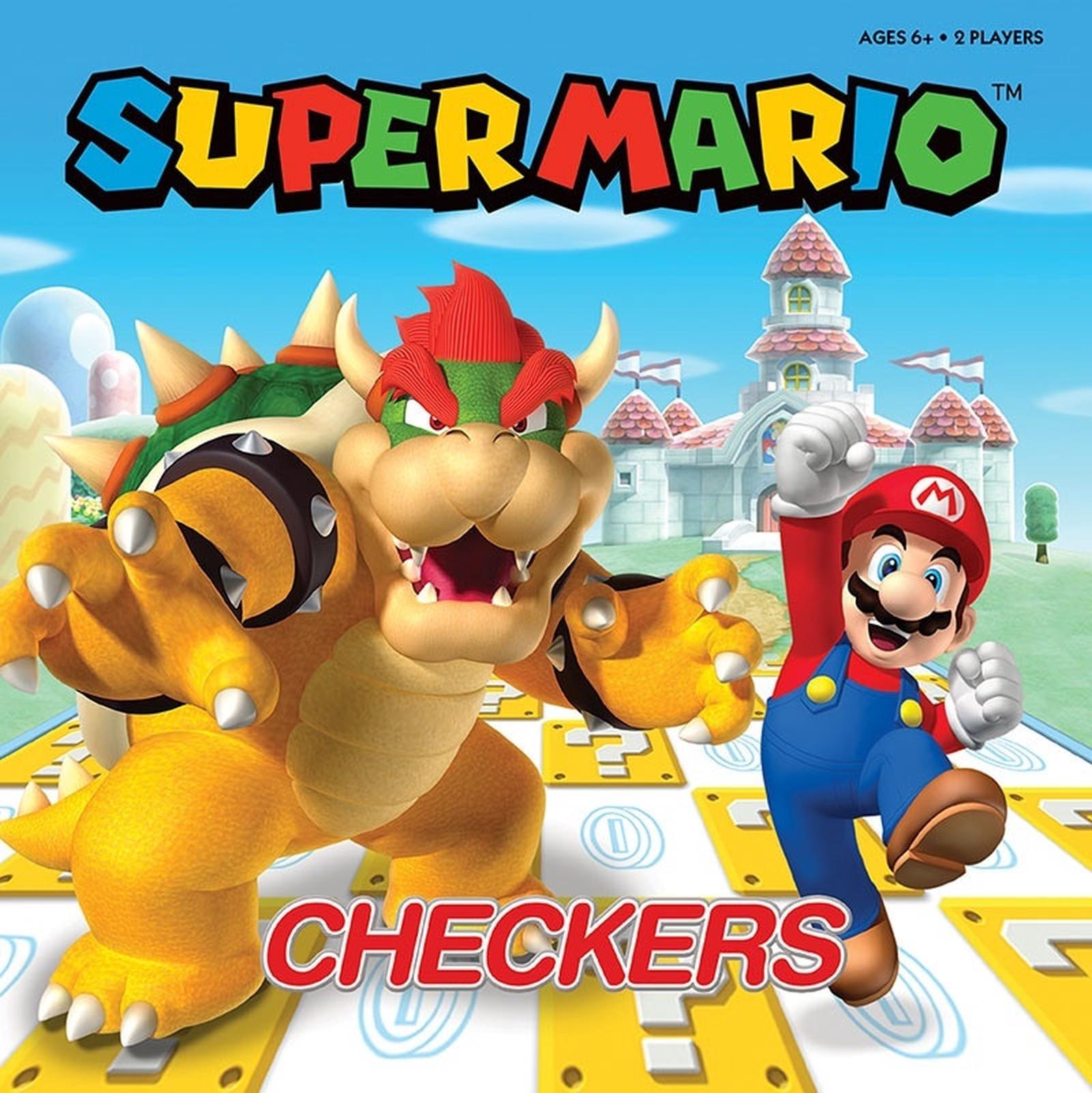 Buy Super Mario vs Bowser Checkers International - MyDeal Australia