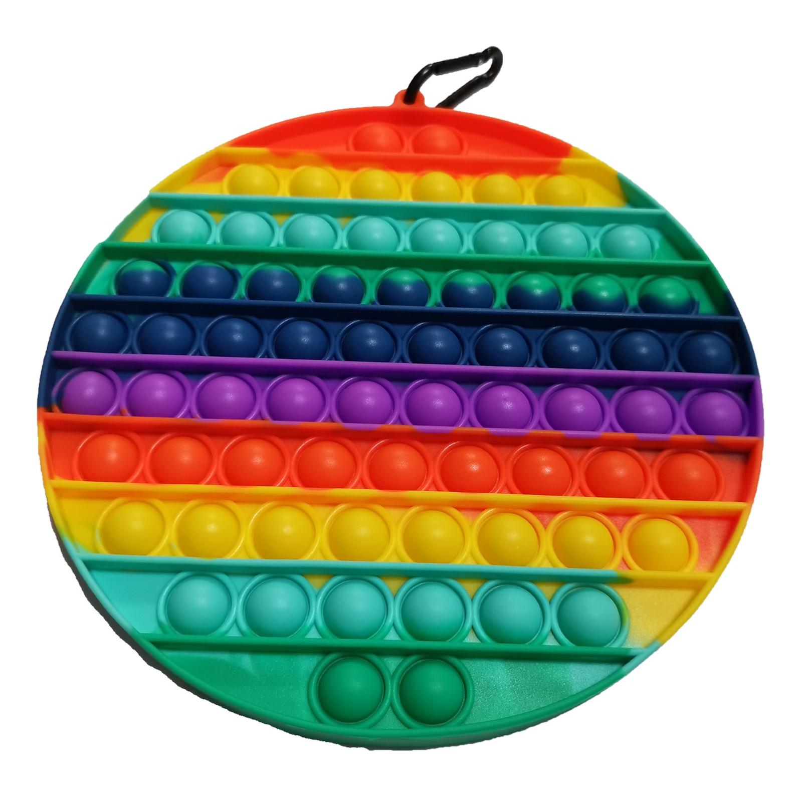 Buy Supersized Fidget Toy (Rainbow) - Circle - MyDeal Australia