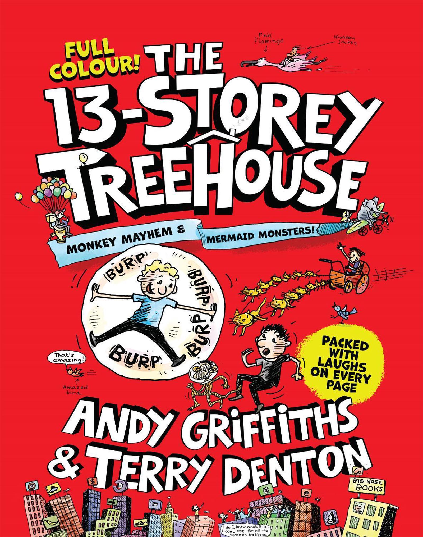Buy The 13-Storey Treehouse: Colour Edition - MyDeal Australia