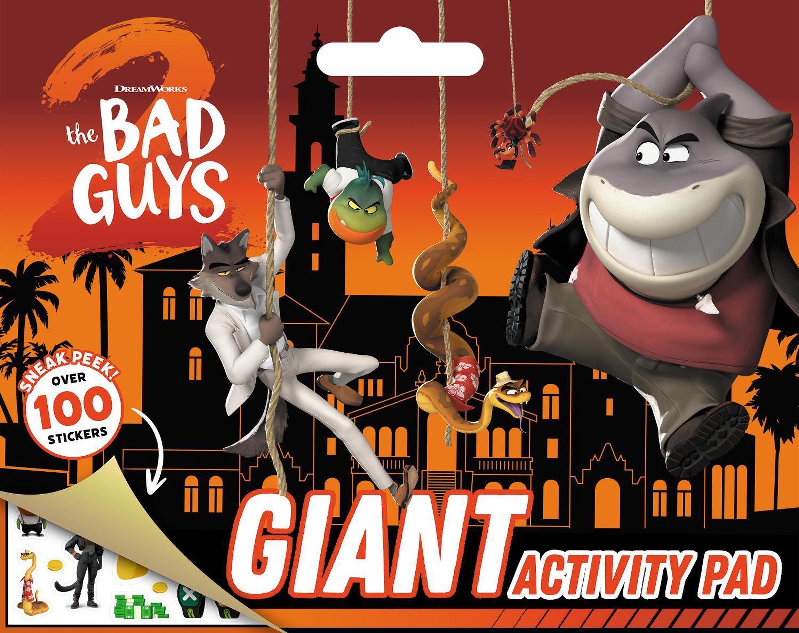 Buy The Bad Guys 2: Giant Activity Pad (DreamWorks) - MyDeal Australia