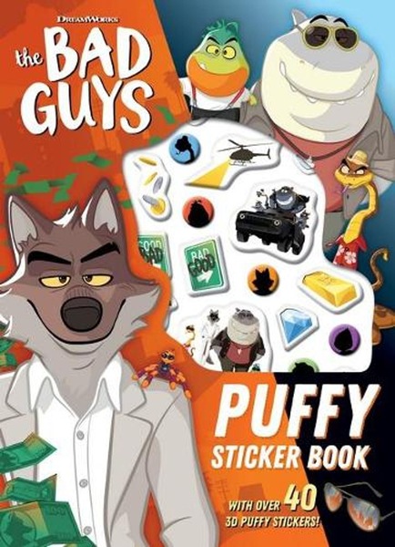 Buy the Bad Guys: Puffy Sticker Book (DreamWorks) - MyDeal Australia
