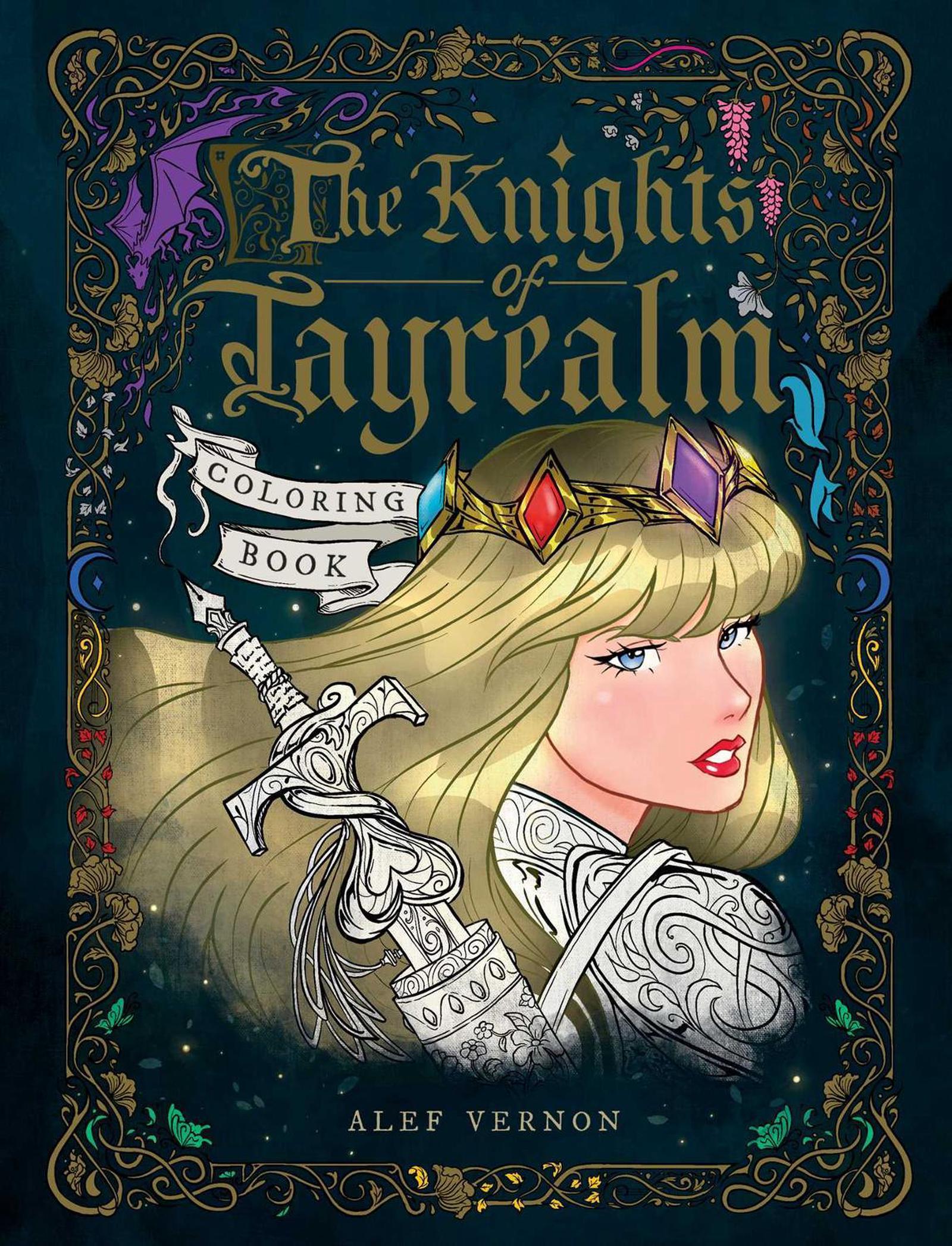Buy The Knights of Tayrealm Coloring Book - MyDeal Australia