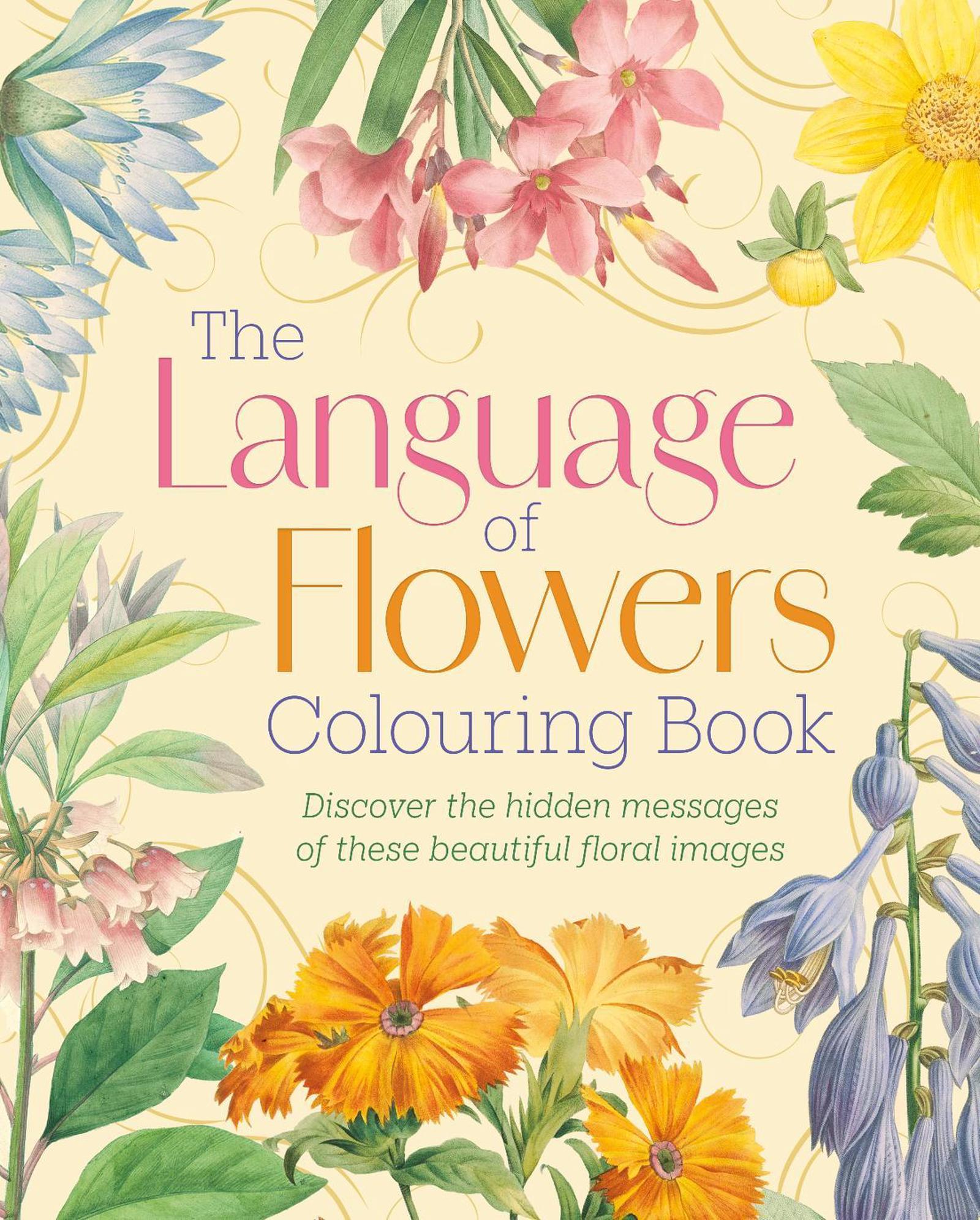 Buy The Language of Flowers Colouring Book - MyDeal Australia