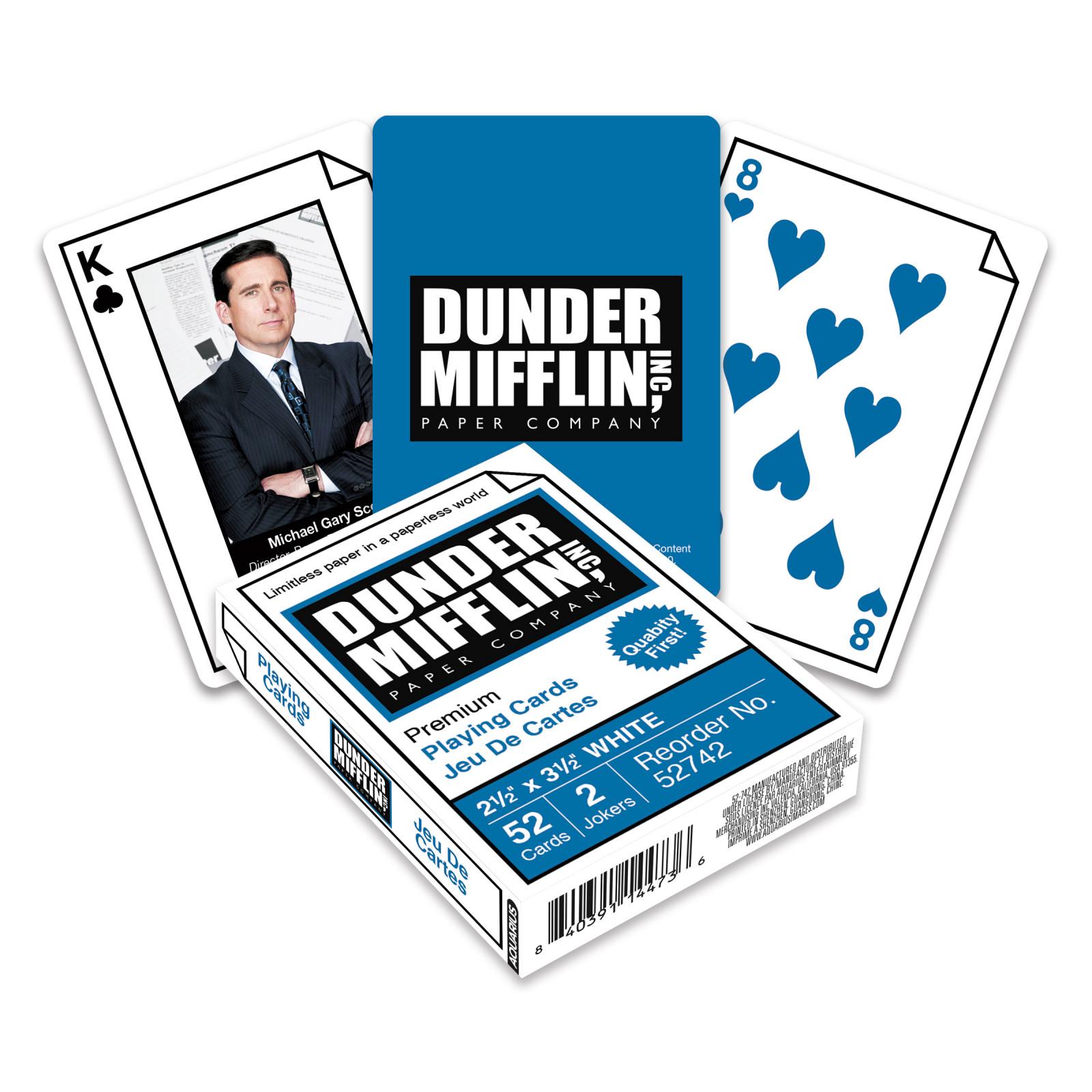 Buy The Office Dunder Mifflin Swag Playing Cards - MyDeal Australia