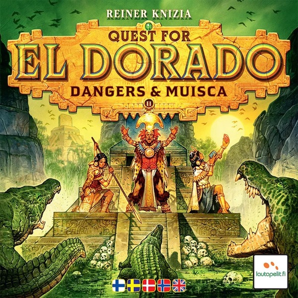 Buy The Quest for El Dorado - Dangers & Muisca Expansion - MyDeal Australia