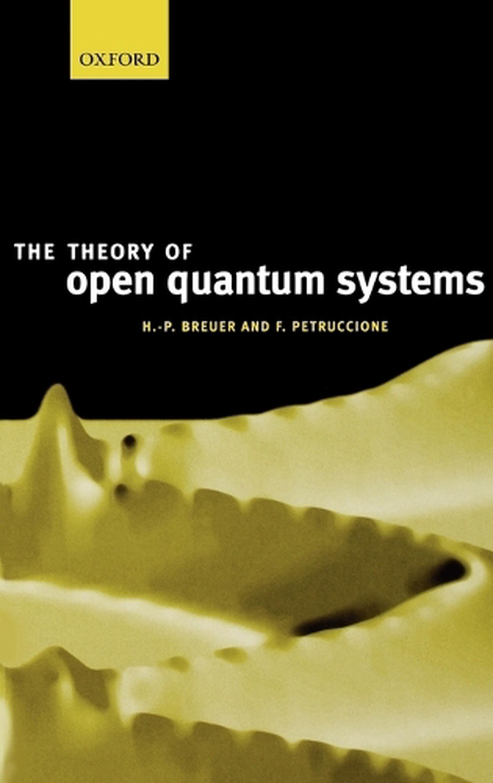 Buy The Theory of Open Quantum Systems - MyDeal Australia