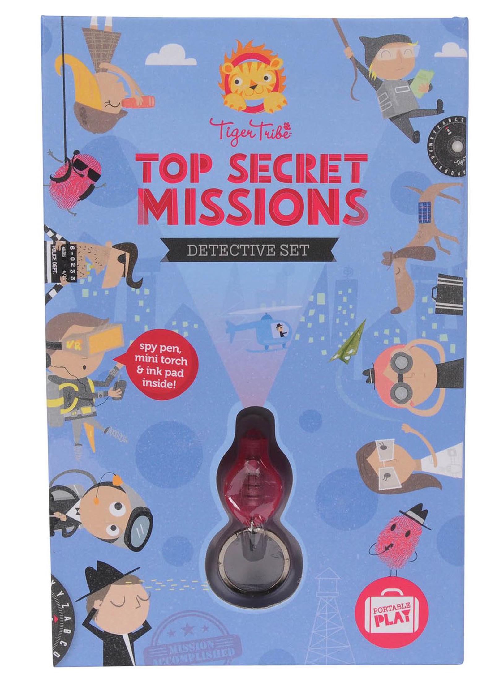 Buy Top Secret Missions - Detective Set - MyDeal Australia