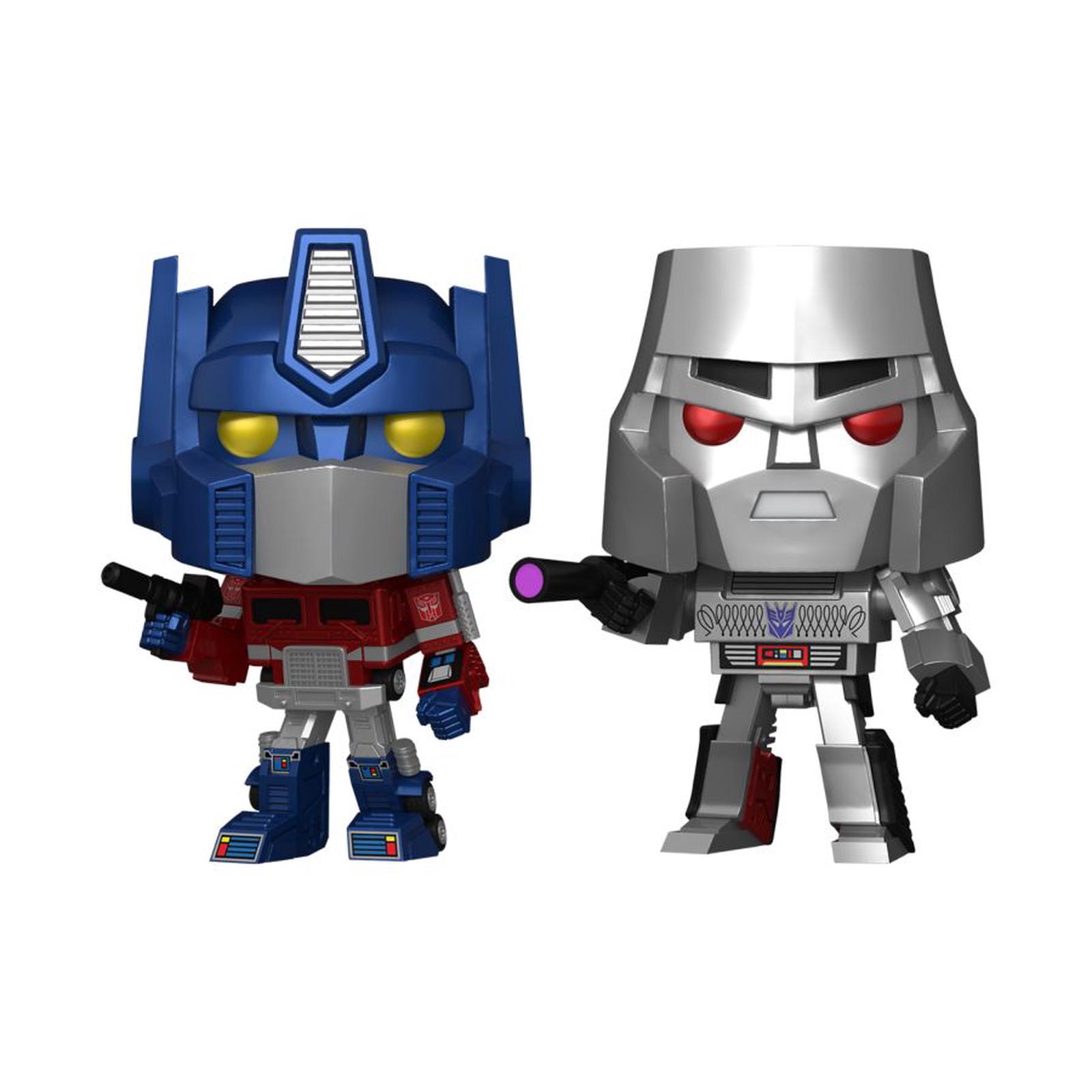 Buy Transformers - Optimus & Megatron Metallic Pop!, 2 Pack - MyDeal ...