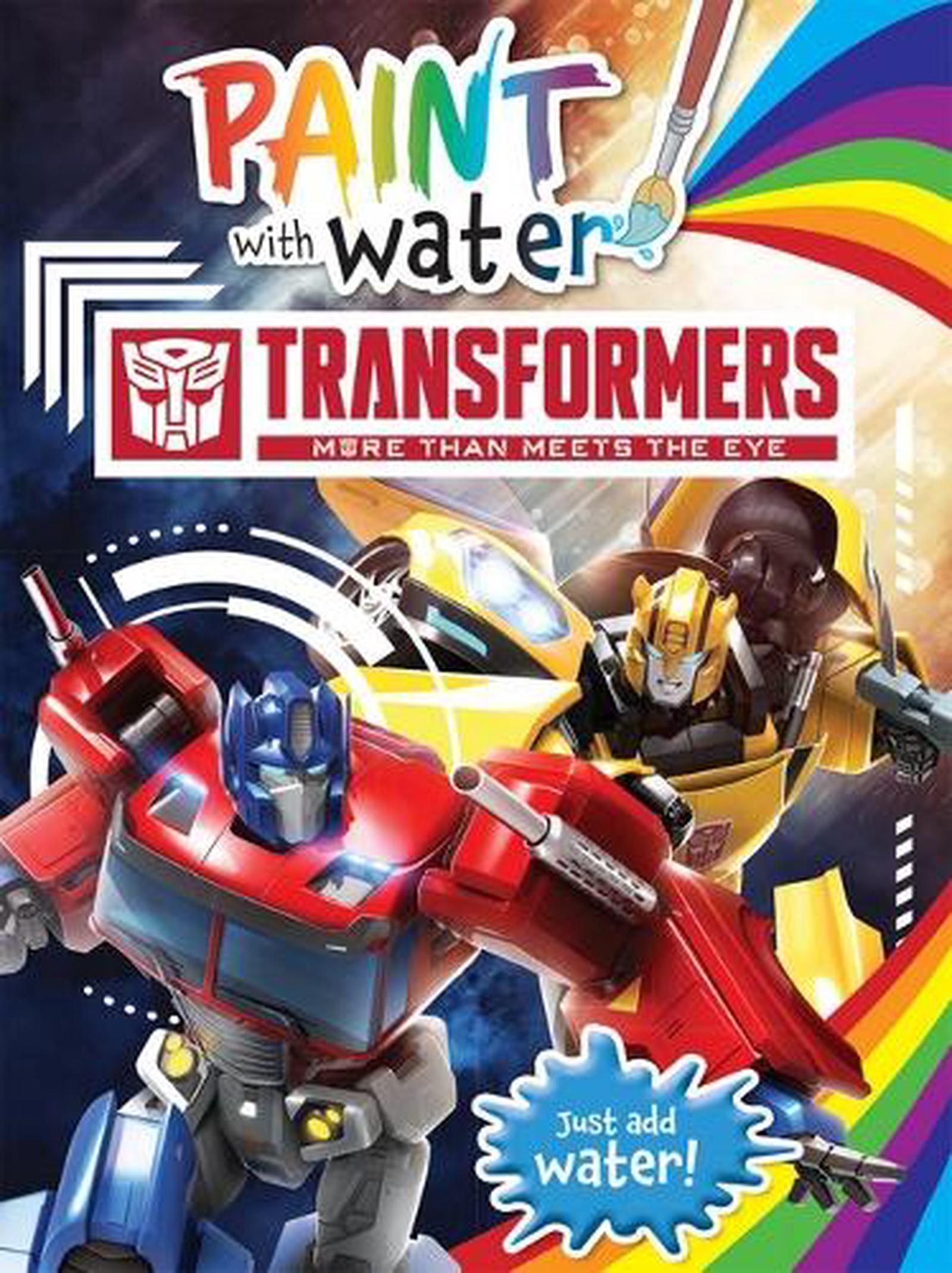Buy Transformers: Paint With Water (Hasbro) - MyDeal Australia