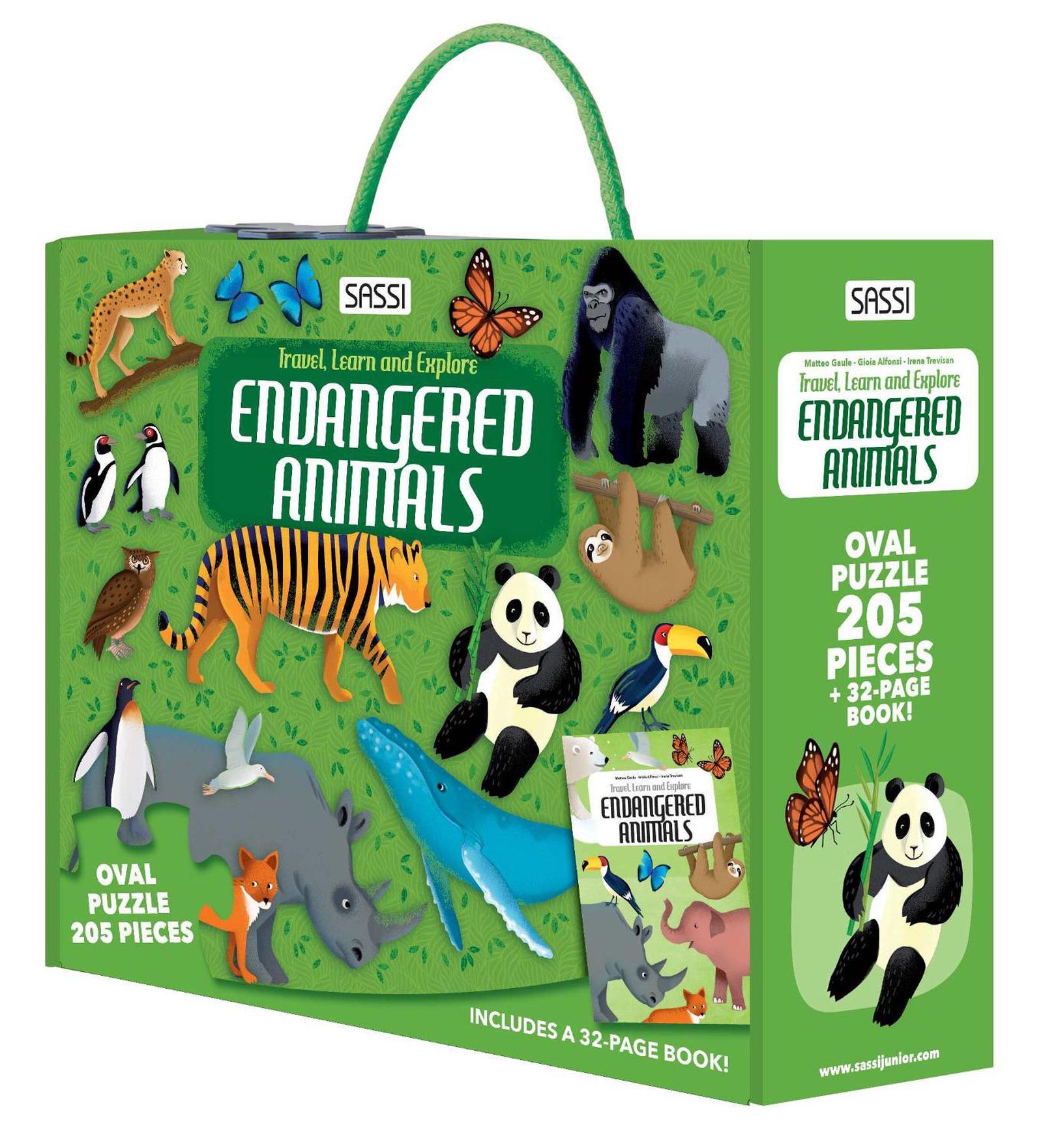 Buy Travel, Learn and Explore. Endangered Animals - MyDeal Australia