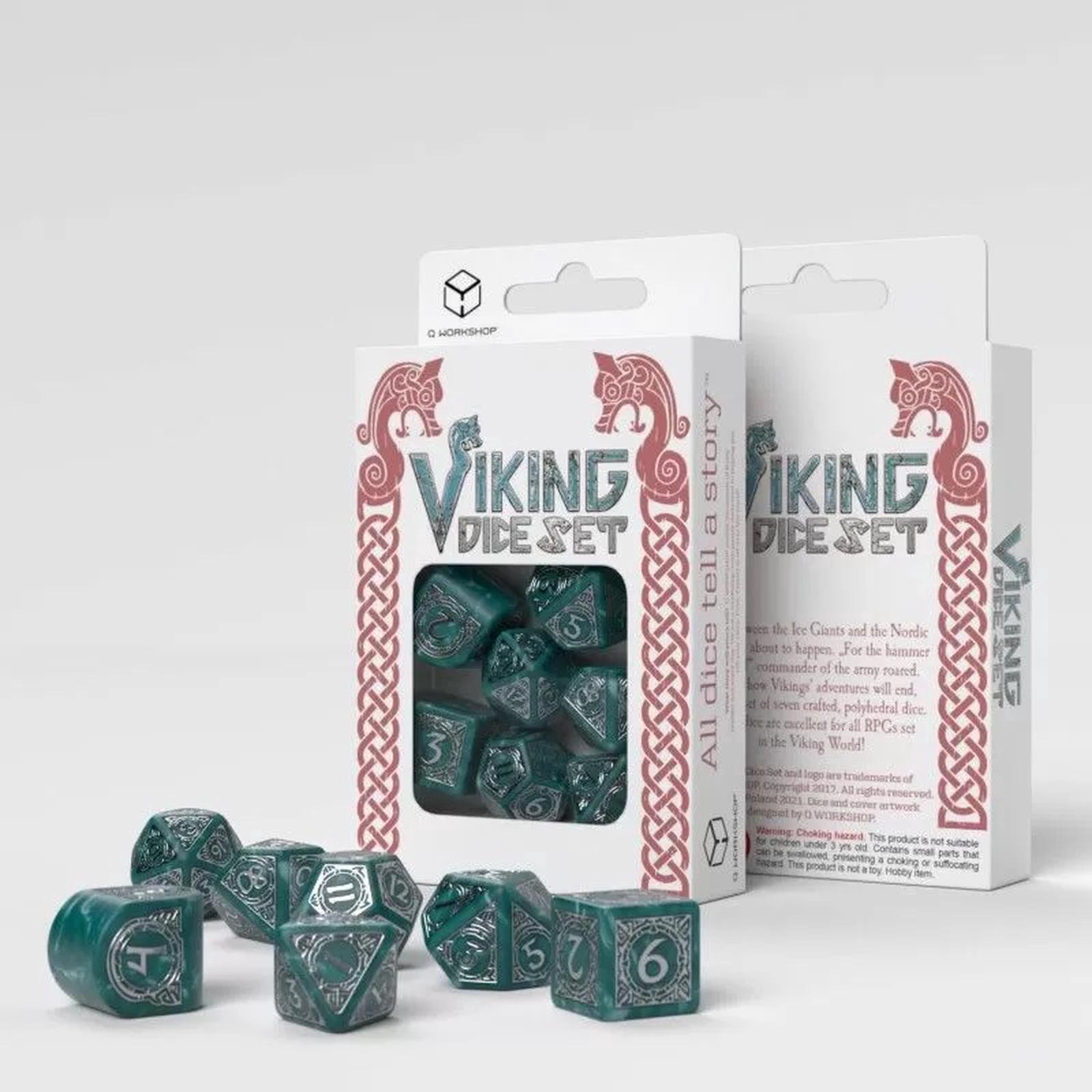 Buy Viking Modern Mjolnir Dice, Set of 7 - MyDeal Australia